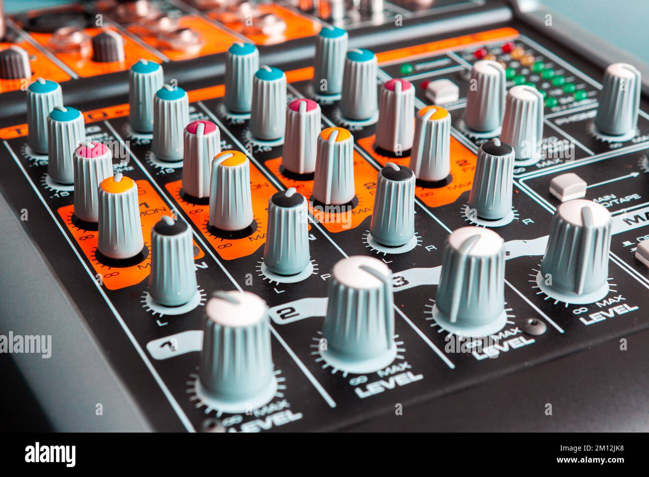 analog mixing pult for music Stock Photo - Alamy