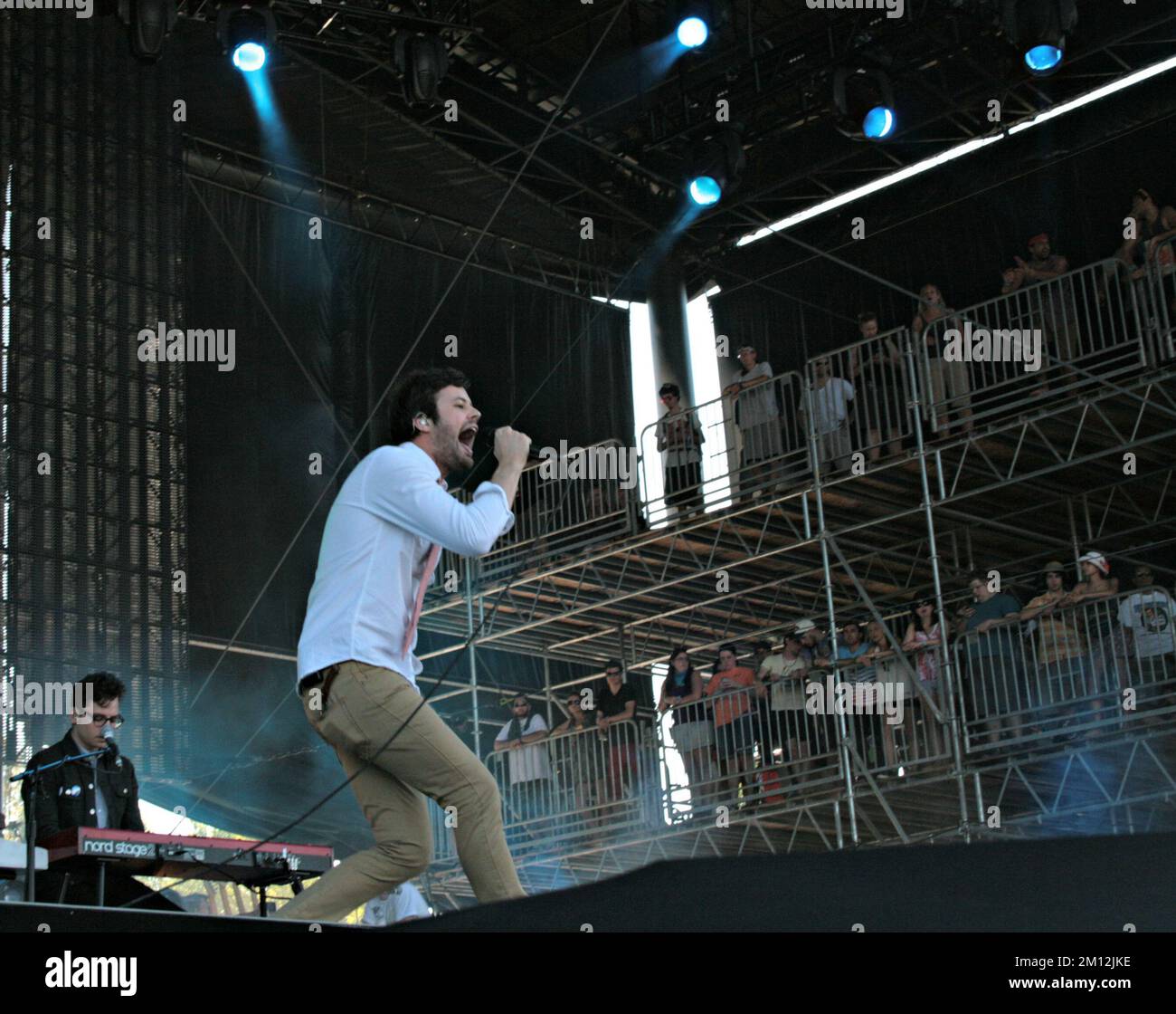 The Bonnaroo Music and Arts Festival - Passion Pit in concert Stock ...