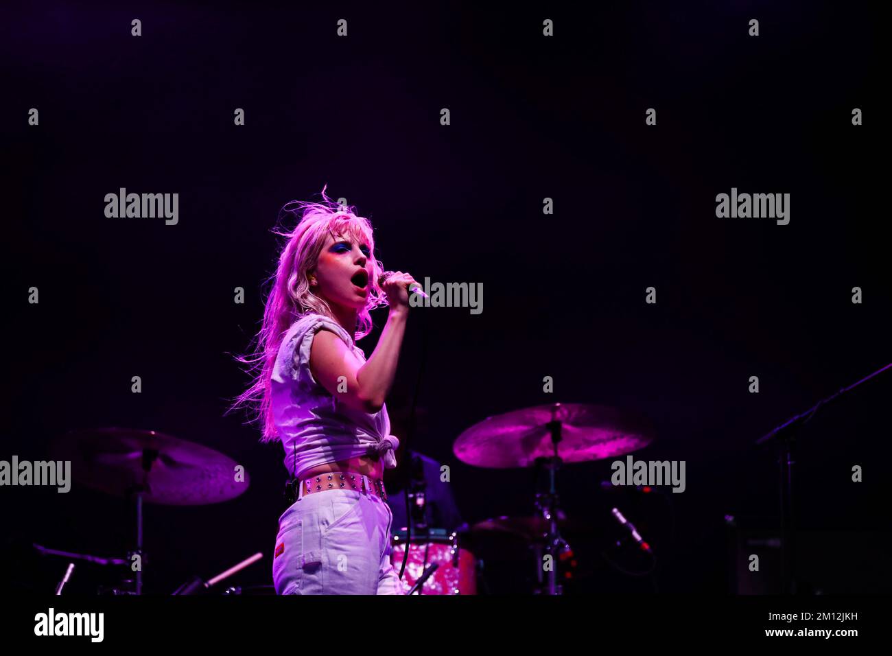 Boston Calling - Paramore - Haley Williams in concert Stock Photo - Alamy
