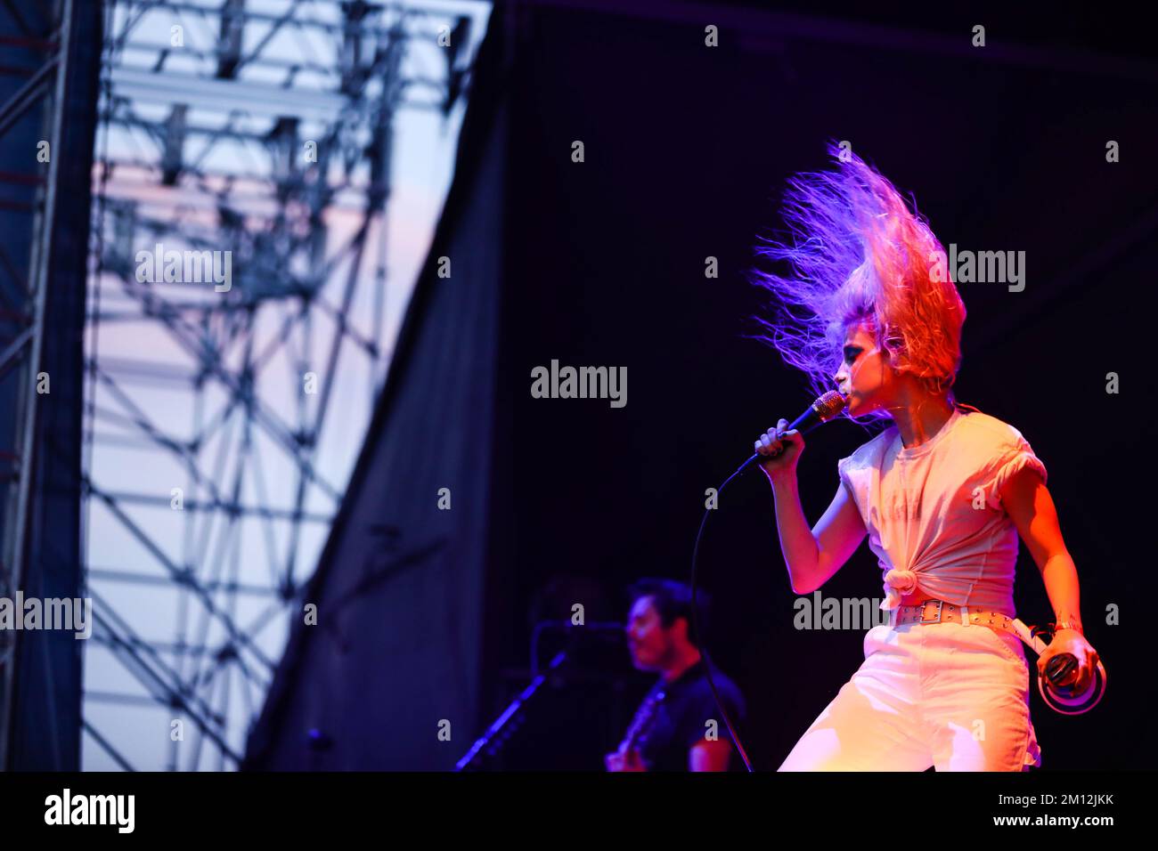 Boston Calling - Paramore - Haley Williams in concert Stock Photo - Alamy