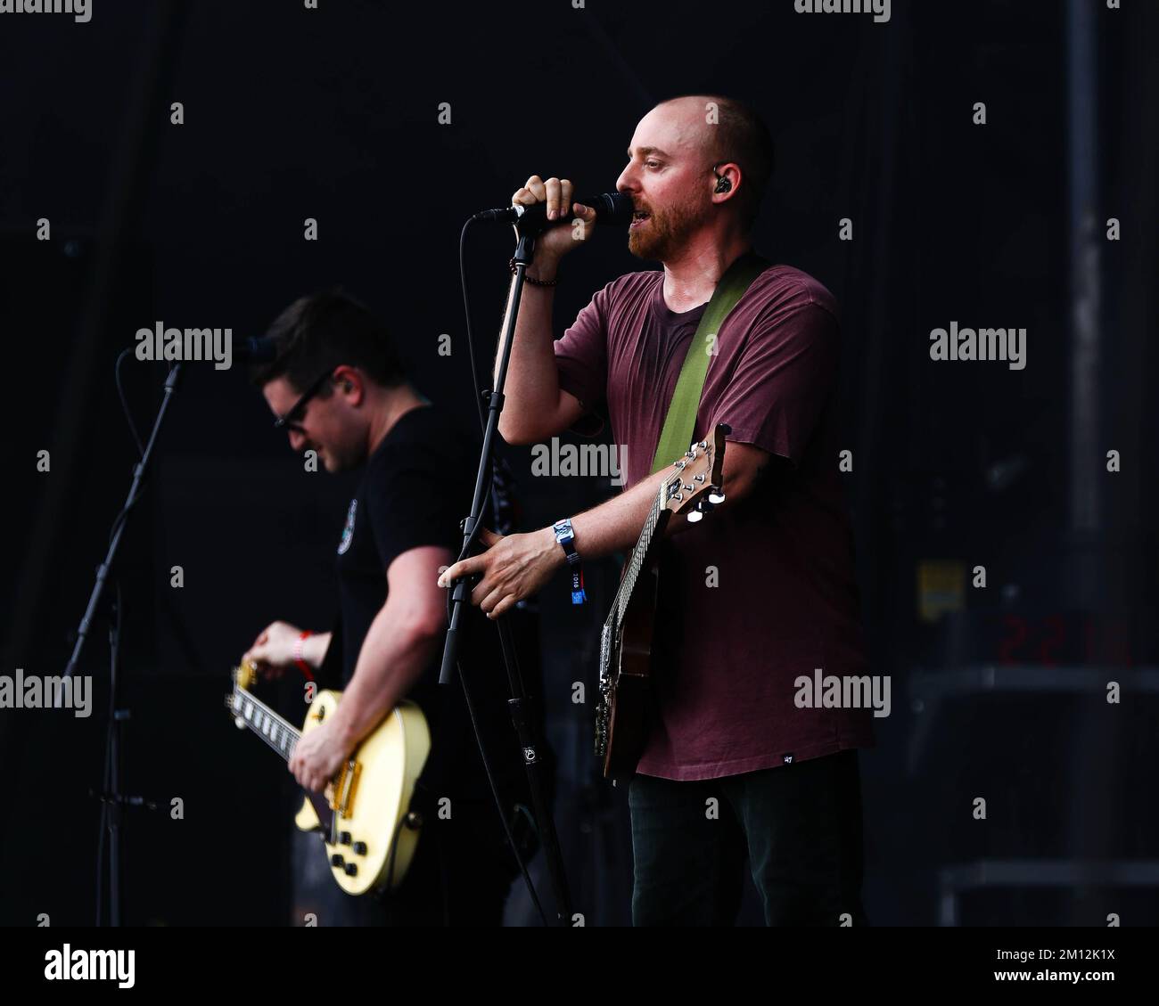 Boston Calling - The Menzingers in concert Stock Photo - Alamy