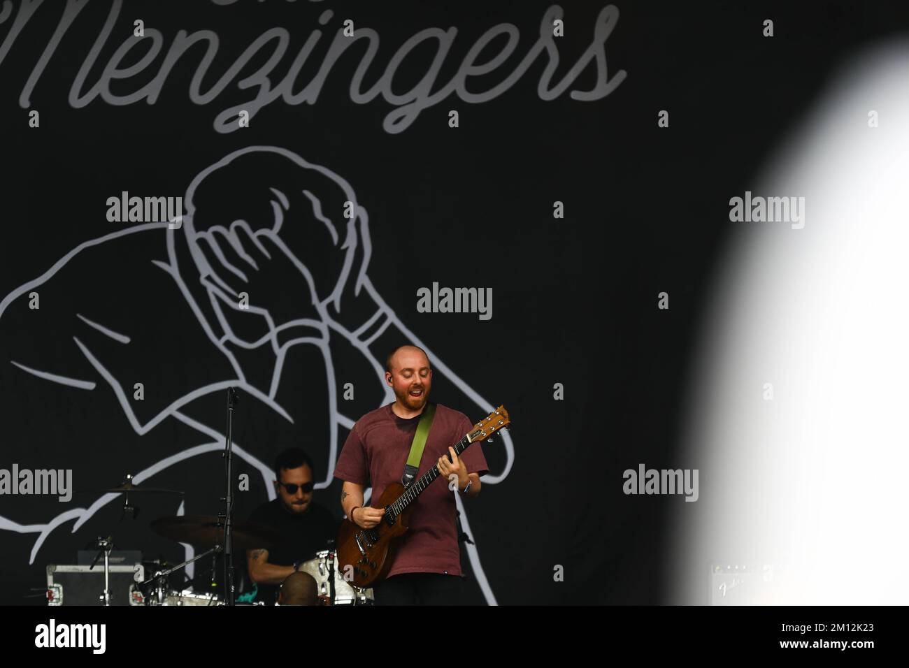 Boston Calling - The Menzingers in concert Stock Photo - Alamy