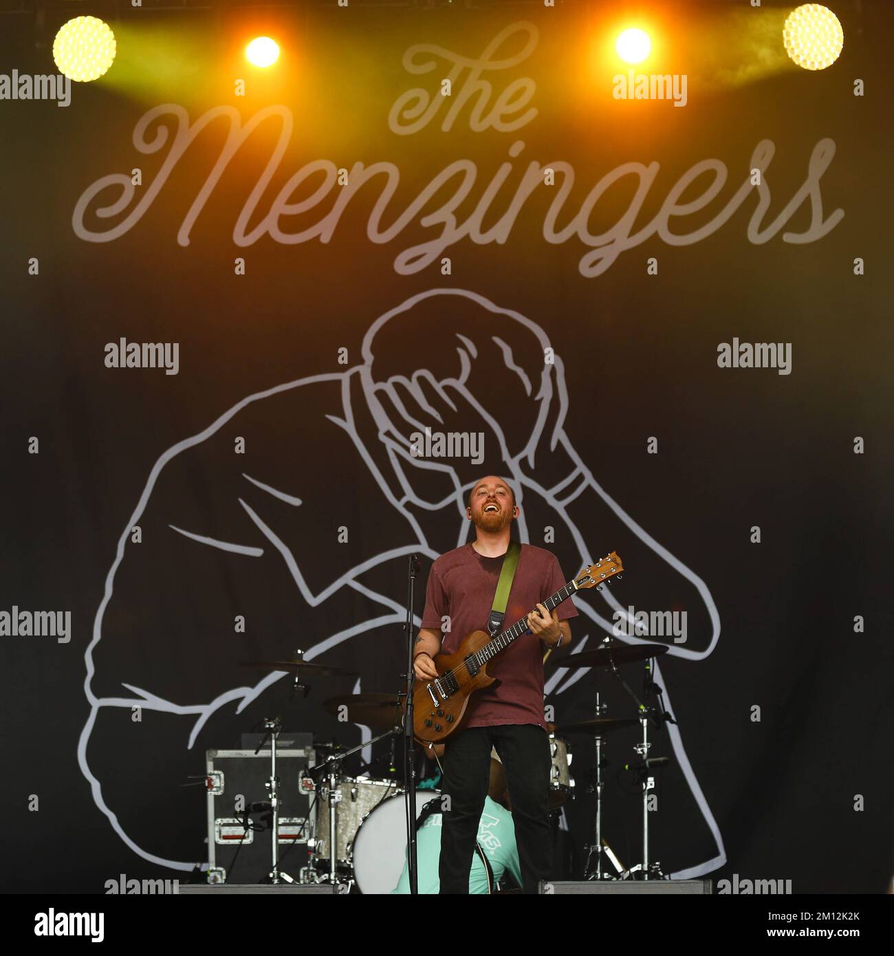 Boston Calling - The Menzingers in concert Stock Photo - Alamy