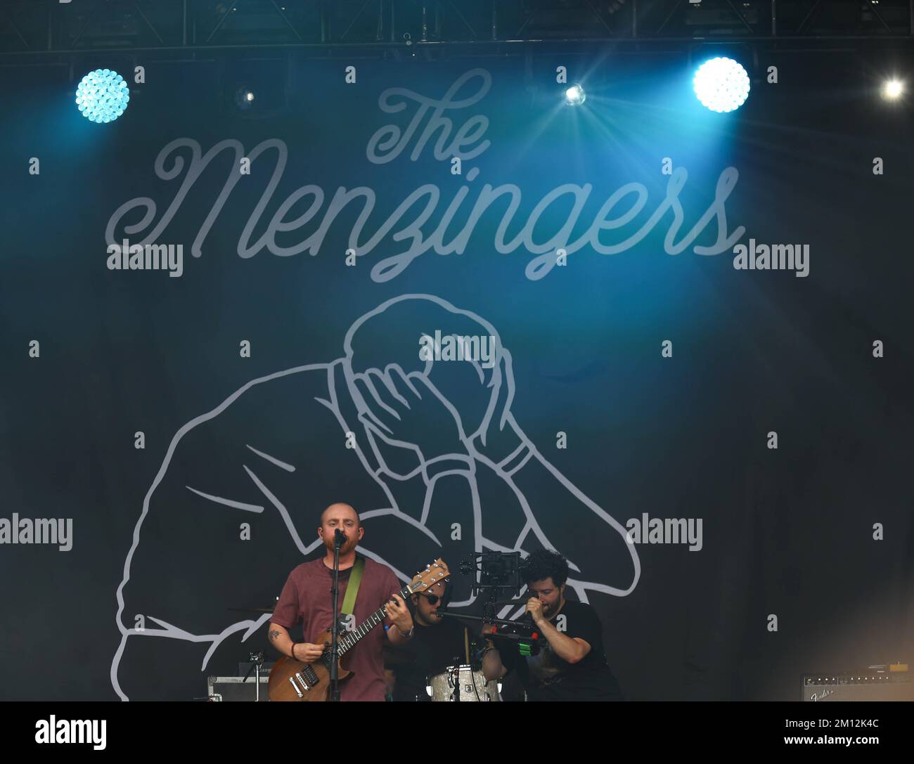 Boston Calling - The Menzingers in concert Stock Photo - Alamy