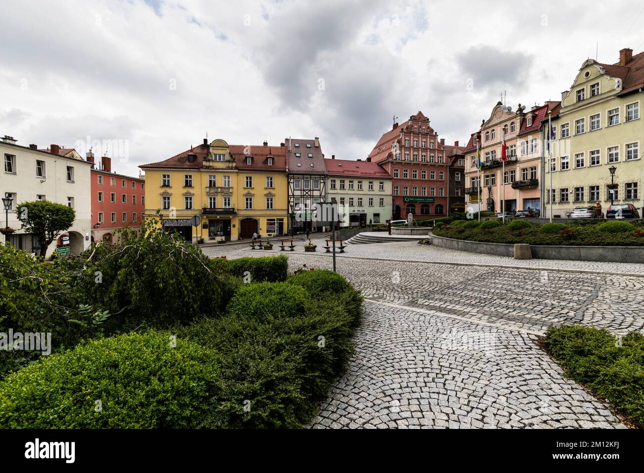 Europe, Poland, Lower Silesian, Duszniki Zdroj / Bad Reinerz Stock ...