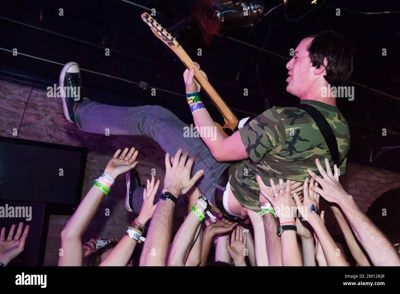The Thermals in concert at SXSW Stock Photo - Alamy