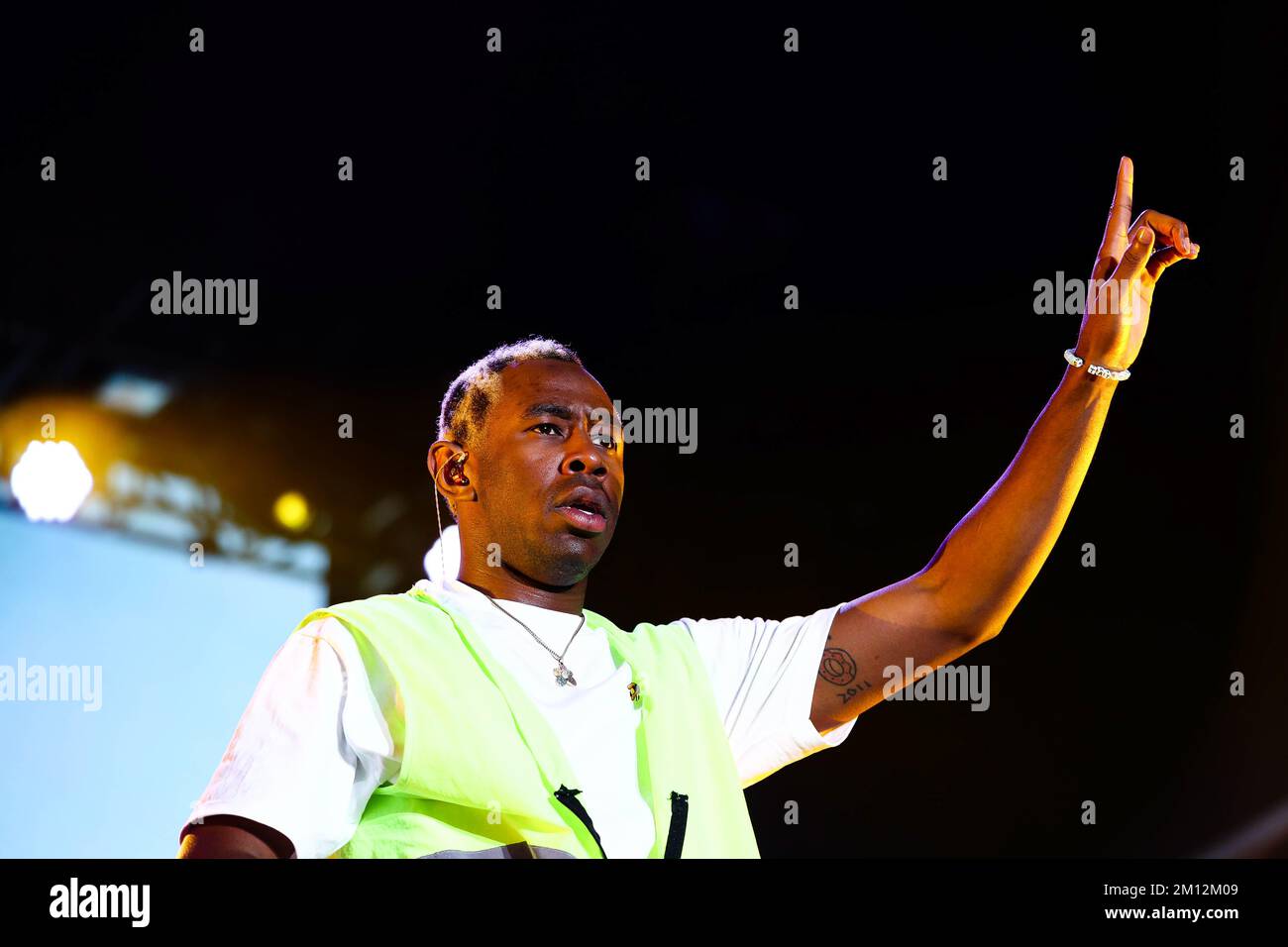 Boston Calling - Tyler The Creator in concert Stock Photo - Alamy