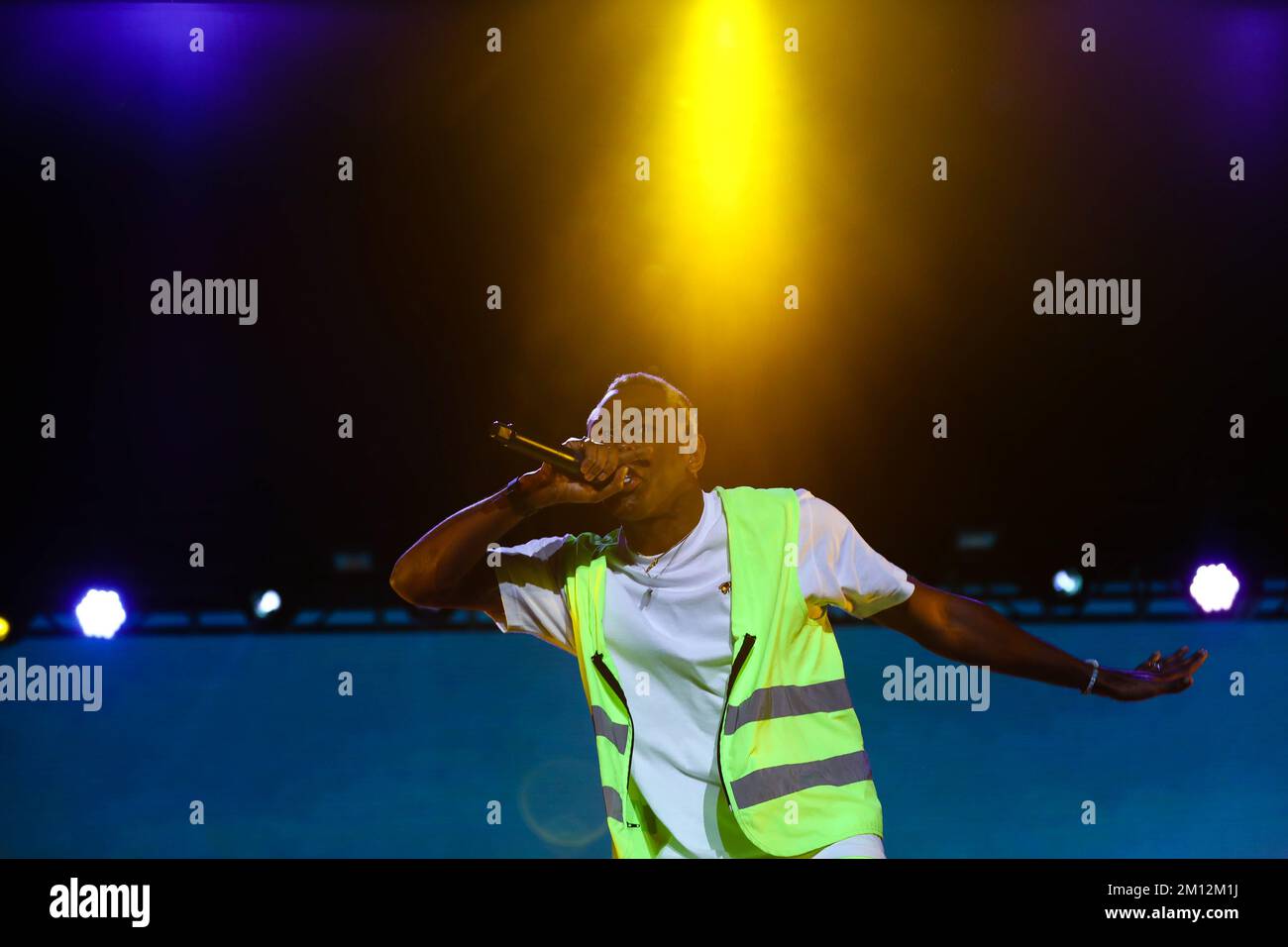 Boston Calling - Tyler The Creator in concert Stock Photo - Alamy