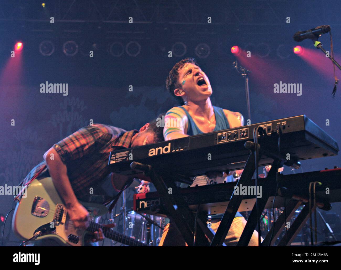 The Bonnaroo Music and Arts Festival - Walk The Moon Stock Photo - Alamy