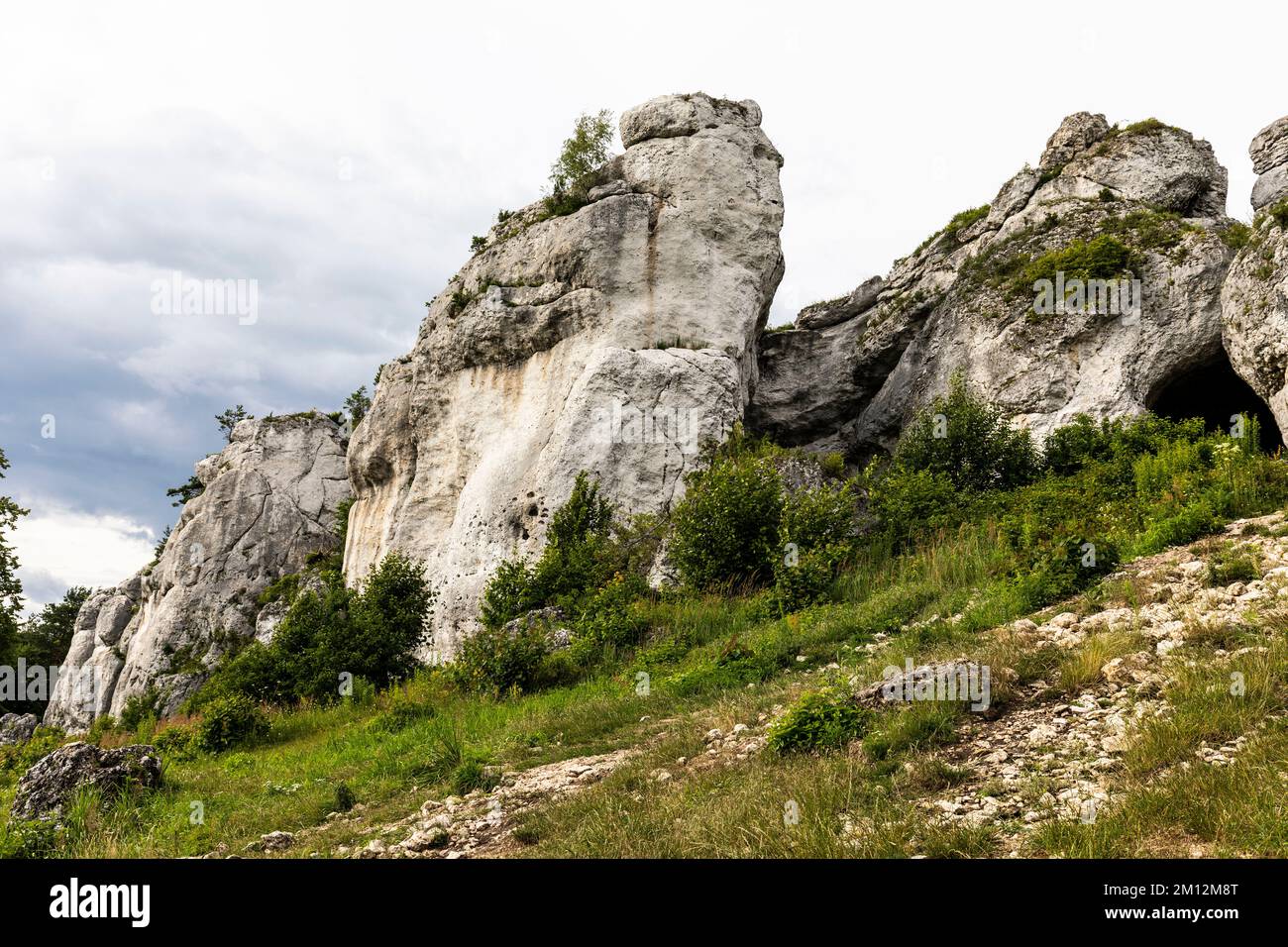 Europe, Poland, Silesia, Krakow-Czestochowa Upland / Polish Jurassic ...