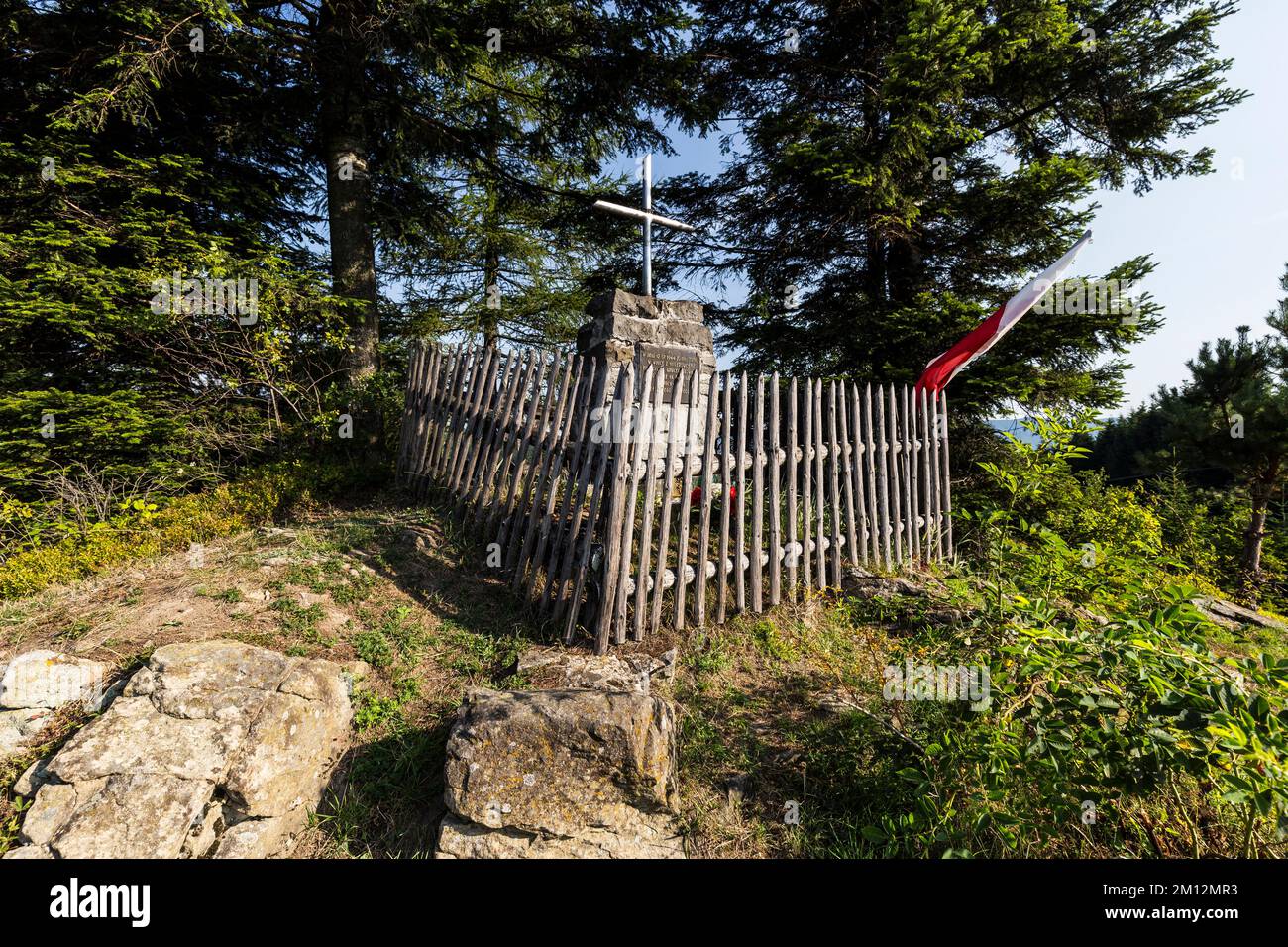 Europe, Poland, Lesser Poland, View point in Piwniczna-Zdroj ...