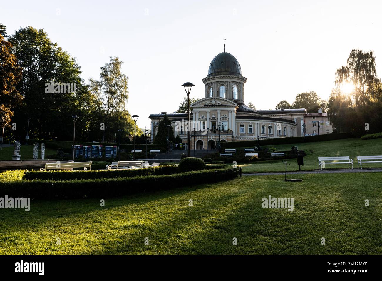 Europe, Poland, Lower Silesian, Ladek Zdroj / Bad Landeck Stock Photo ...