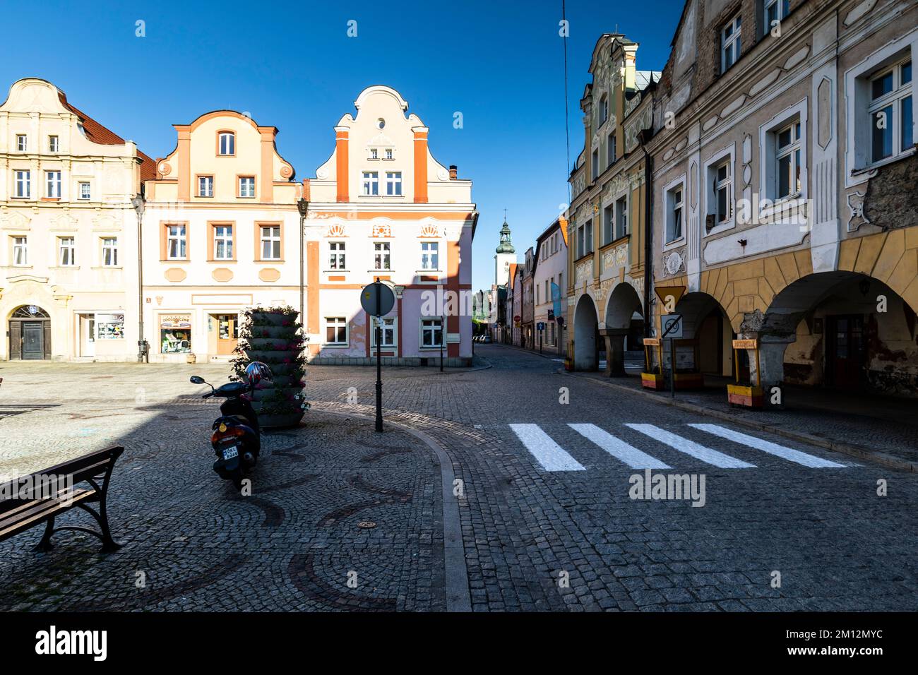 Europe, Poland, Lower Silesian, Ladek Zdroj / Bad Landeck Stock Photo ...