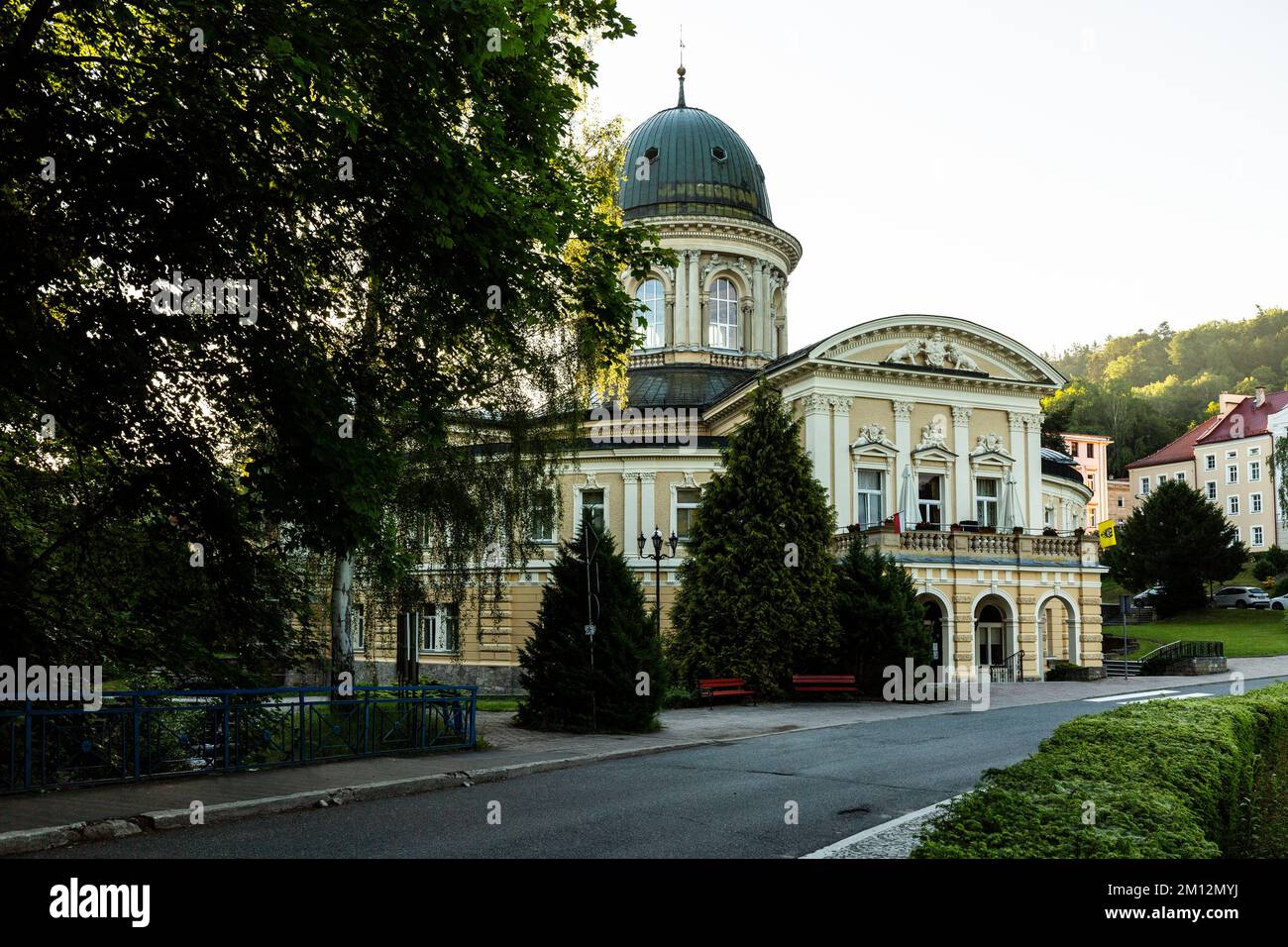 Europe, Poland, Lower Silesian, Ladek Zdroj / Bad Landeck Stock Photo ...