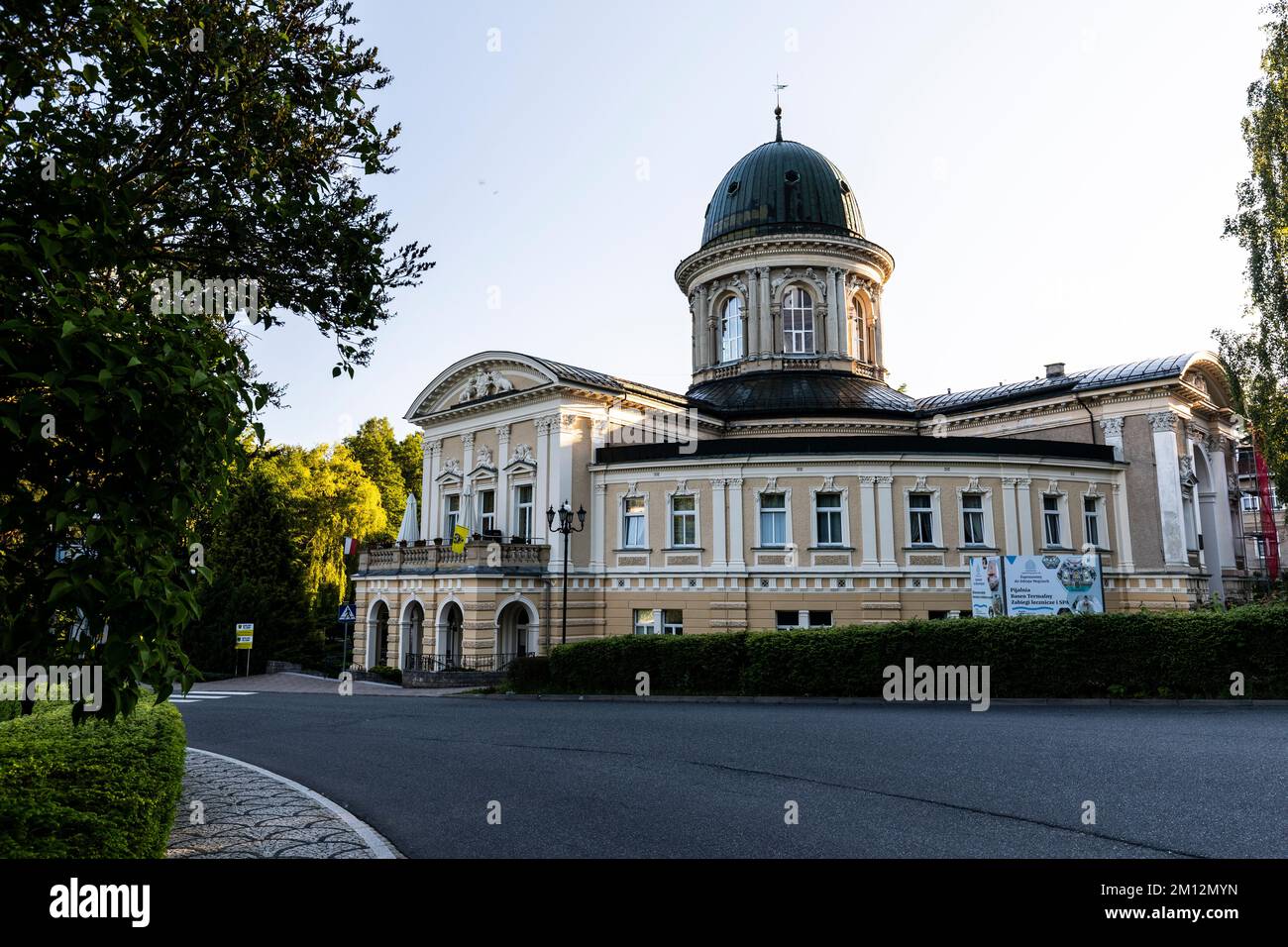 Europe, Poland, Lower Silesian, Ladek Zdroj / Bad Landeck Stock Photo ...