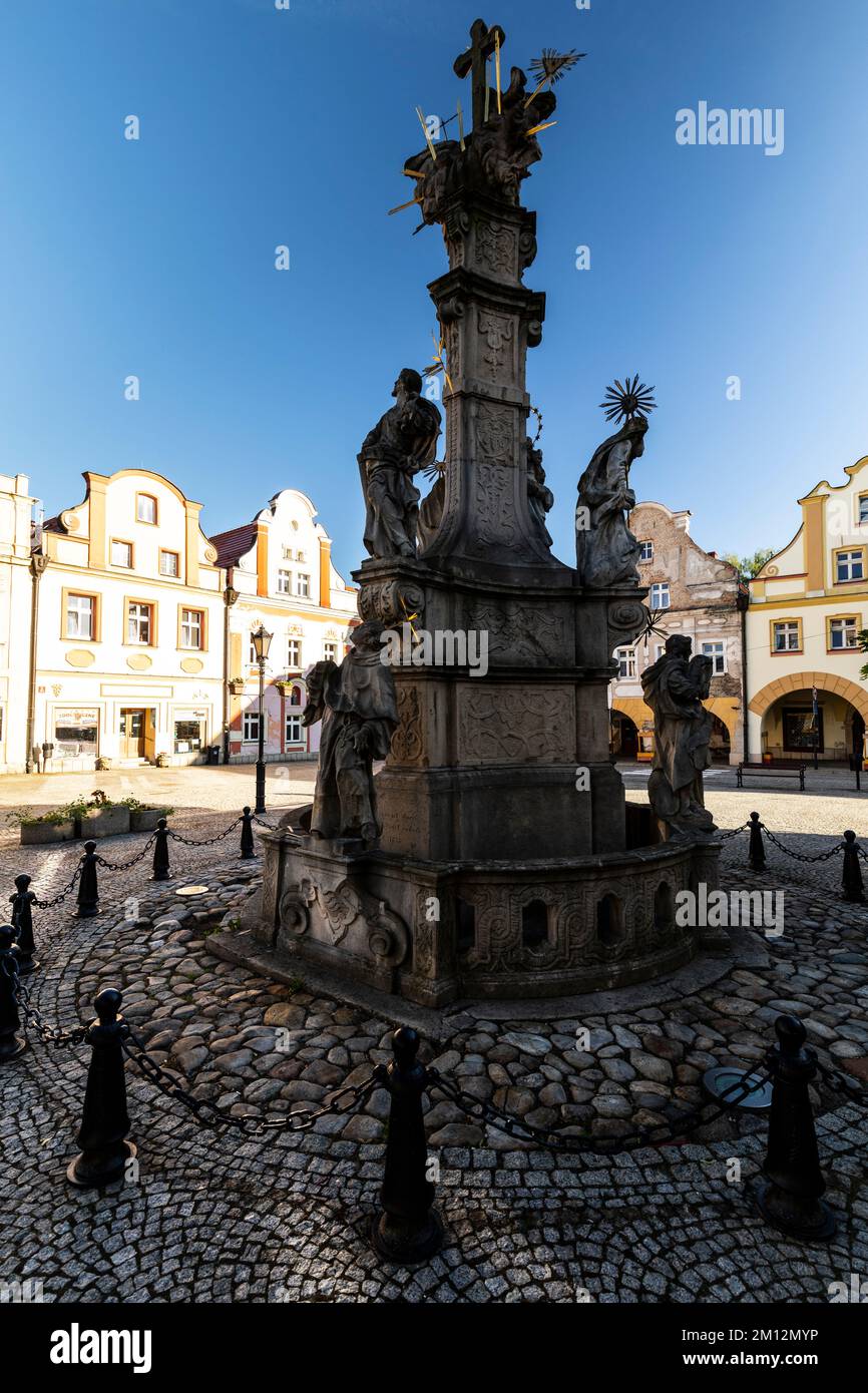 Europe, Poland, Lower Silesian, Ladek Zdroj / Bad Landeck Stock Photo ...