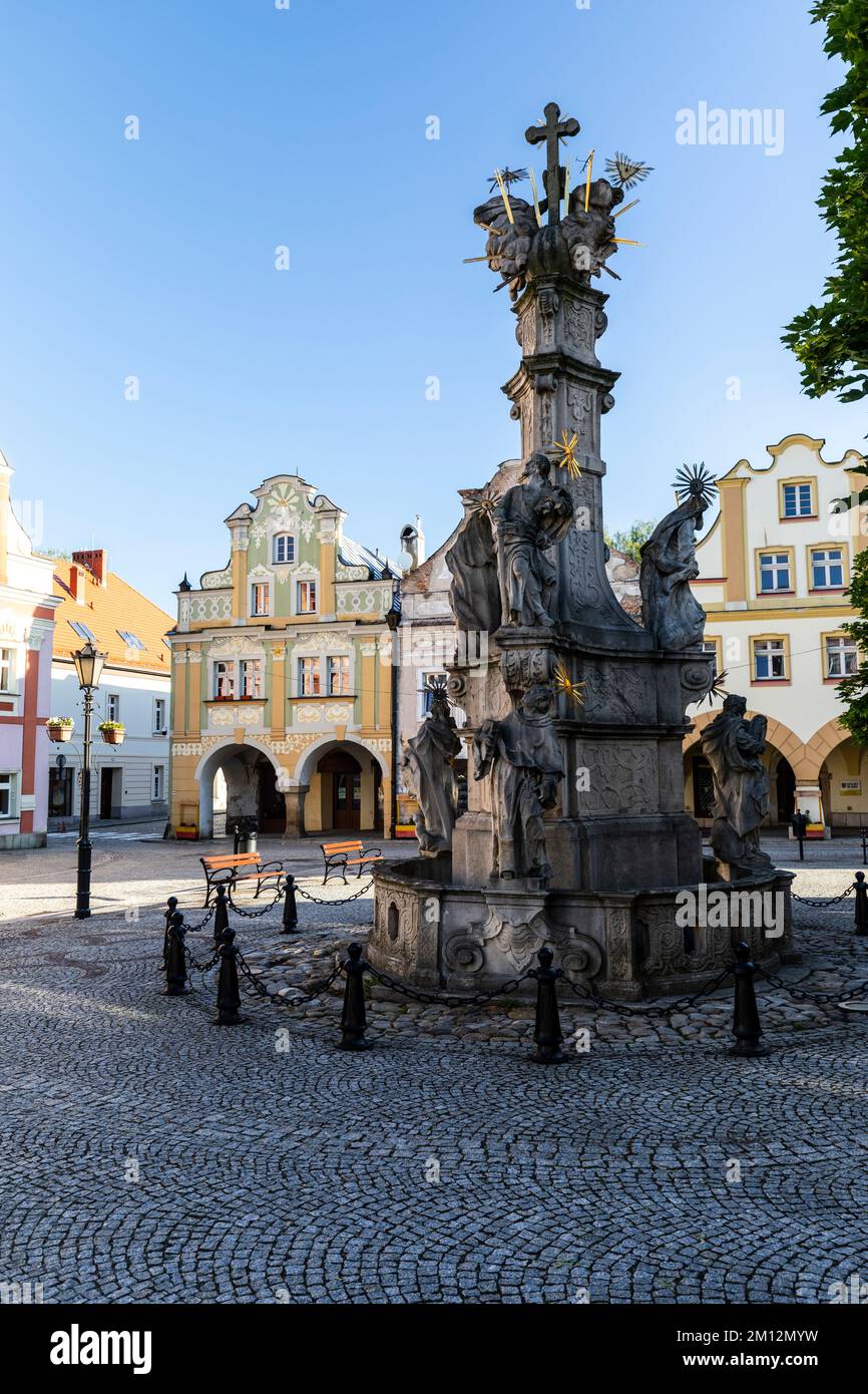 Europe, Poland, Lower Silesian, Ladek Zdroj / Bad Landeck Stock Photo ...