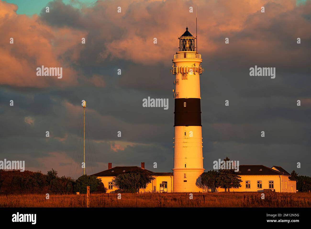 Kampen lighthouse, Sylt island Stock Photo - Alamy