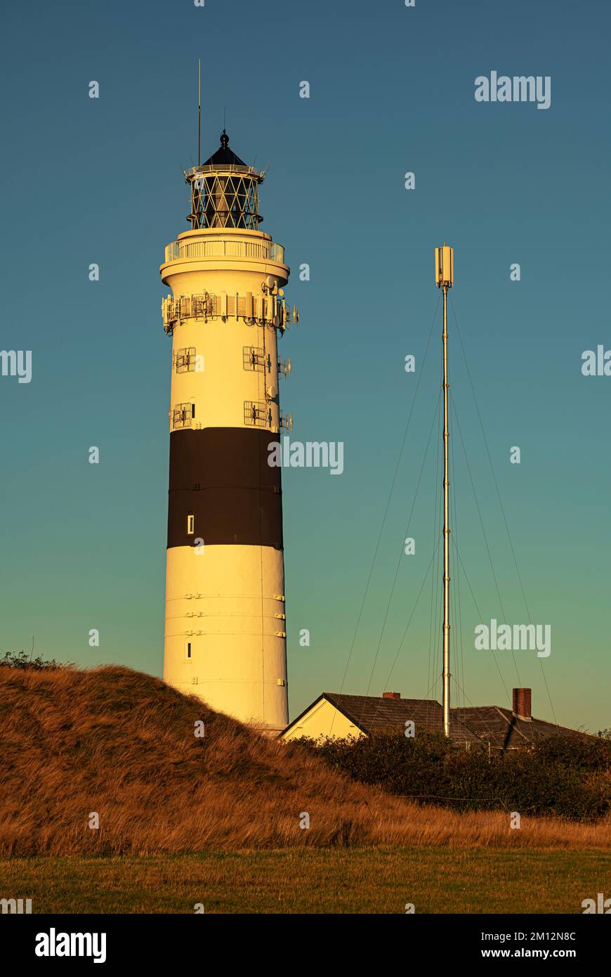 Kampen lighthouse, Sylt island Stock Photo - Alamy