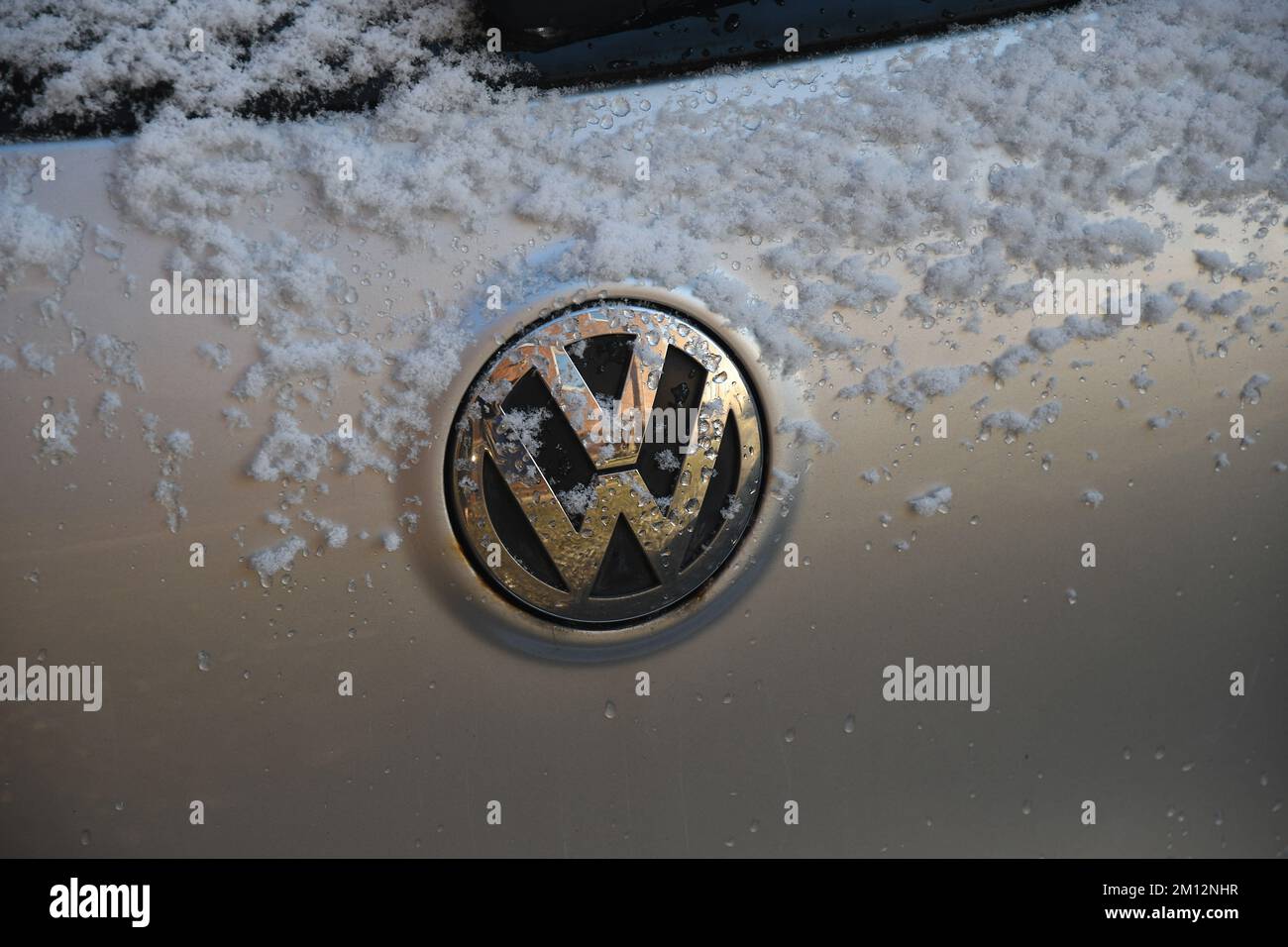 Copenhagen/Denmark/09 December 2022/Deutsche Golf VW volkswagen in ...