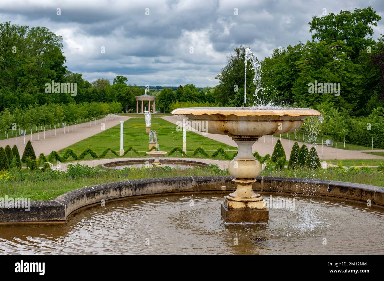 Germany, Baltic Sea, Mecklenburg-Western Pomerania, Mecklenburg Lake ...