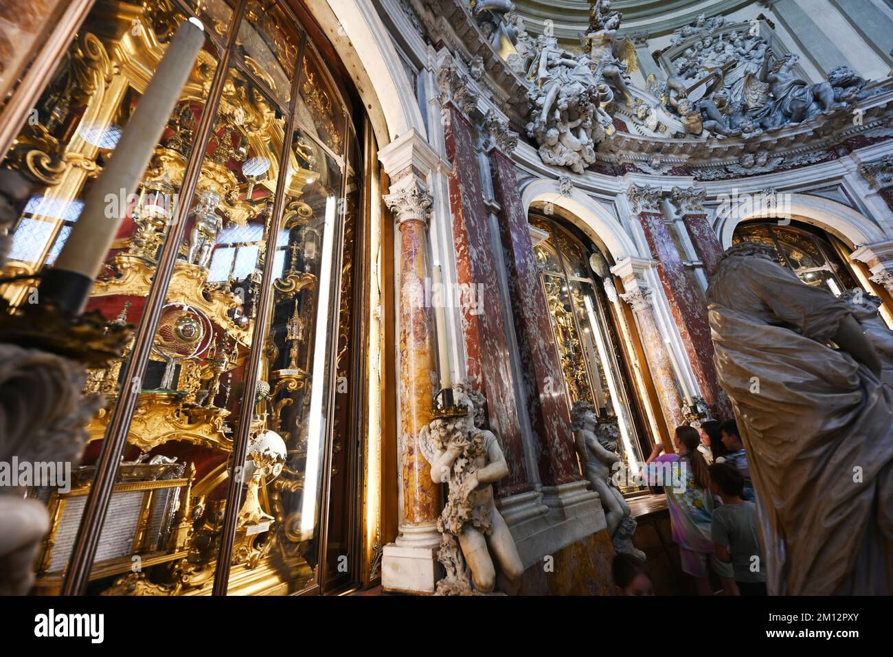 Padua, Italy- July, 05, 2022: Interior of Basilica di Sant Antonio in Padova, Veneto, Italy ...