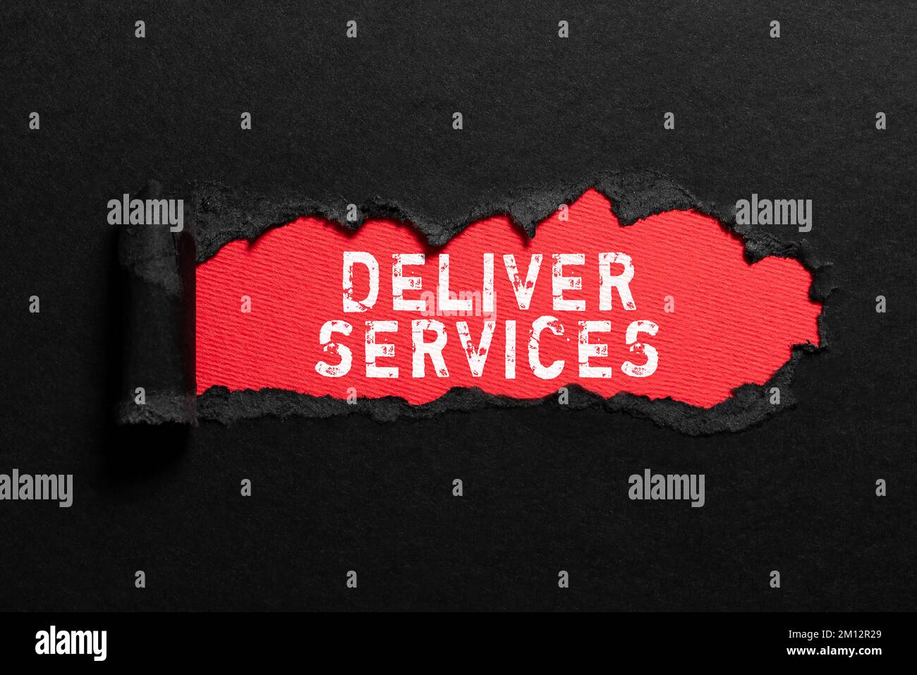 Hand writing sign Deliver Services. Business overview the act of ...