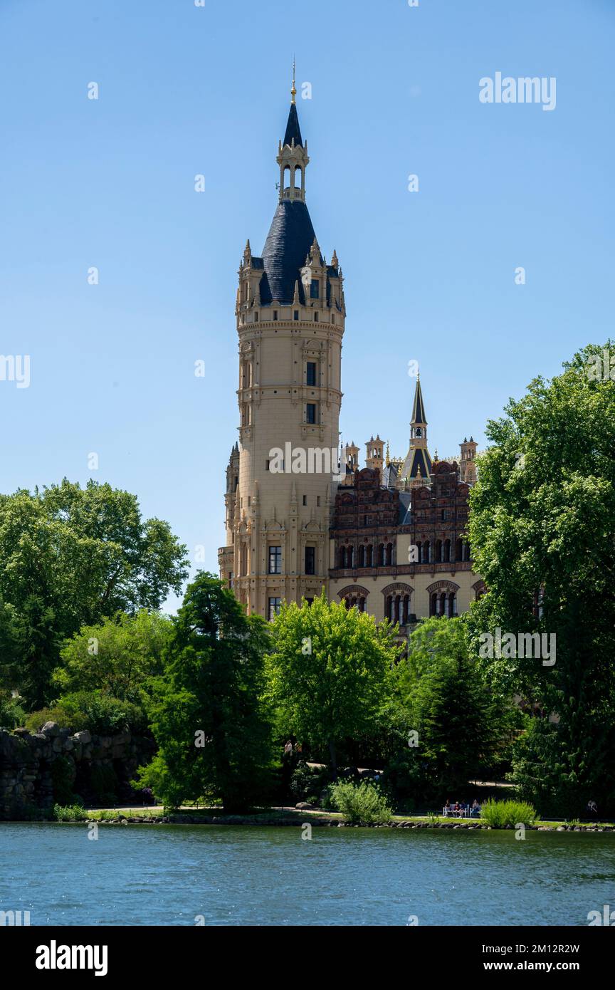 Germany, Mecklenburg-Western Pomerania, state capital Schwerin ...