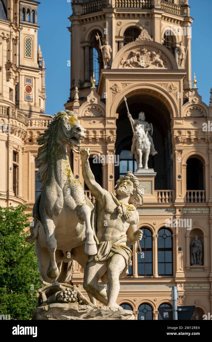 Niklot statue hi-res stock photography and images - Alamy