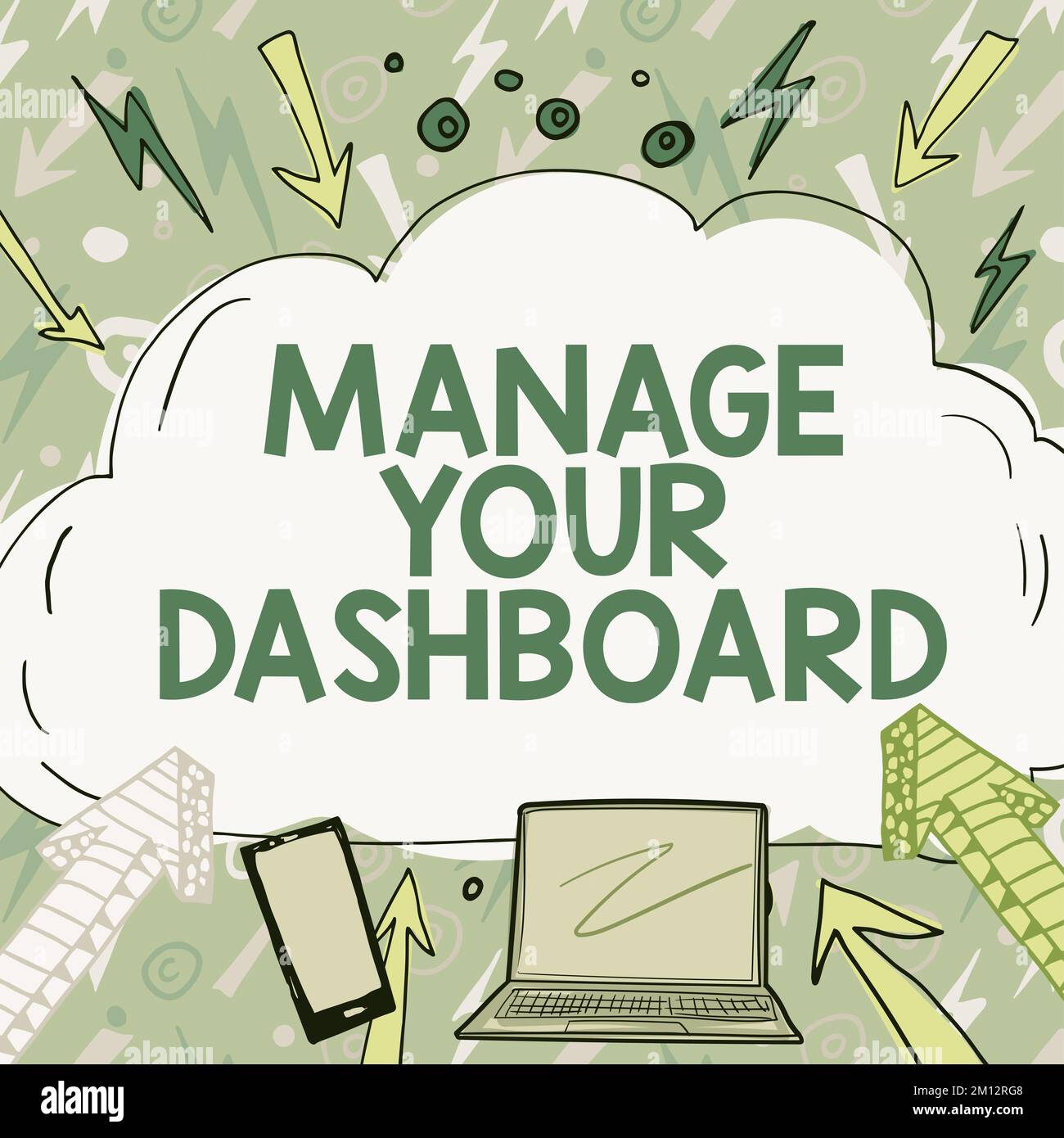Inspiration showing sign Manage Your Dashboard. Business concept ...