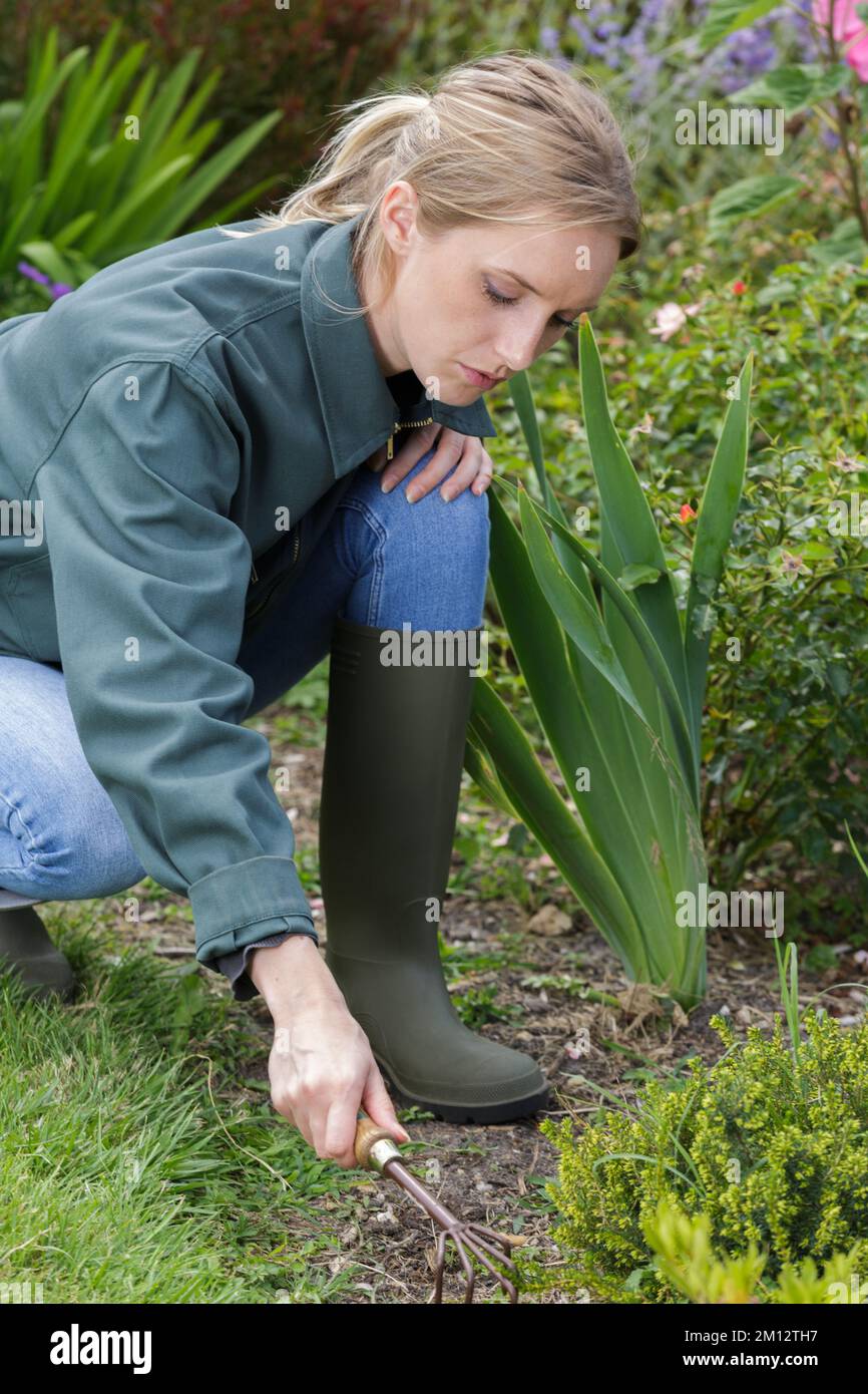 Woman hands preparing ground soil hi-res stock photography and images ...
