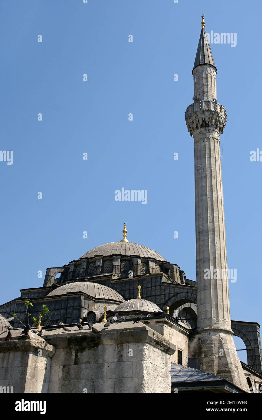 Located in Istanbul, Turkey, Kılıç Ali Pasha Mosque was built in the ...