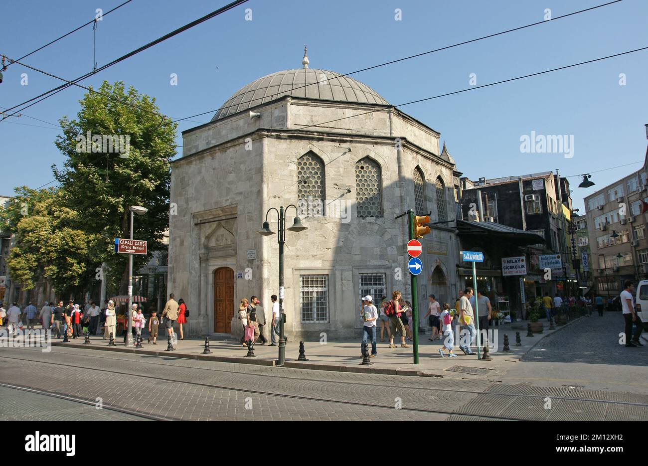 Historical Koprulu Mehmet Pasha Mosque and Tomb - Istanbul Stock Photo ...