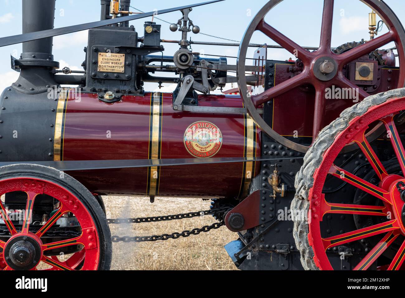 Tarrant Hinton.Dorset.United Kingdom.August 25th 2022.A restored 1905 ...