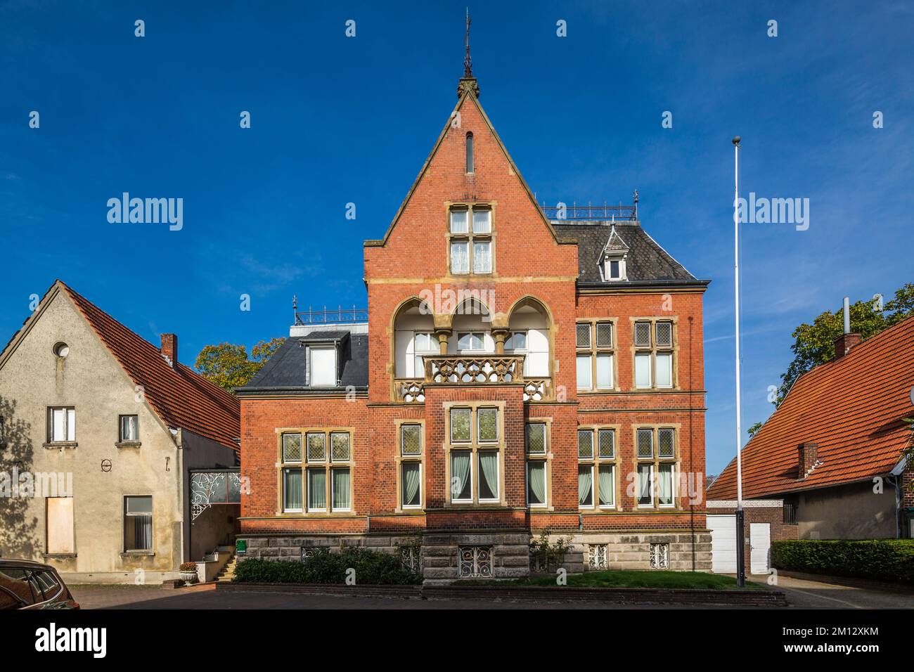 Germany, Gescher, Berkel, nature park Hohe Mark Westmuensterland ...
