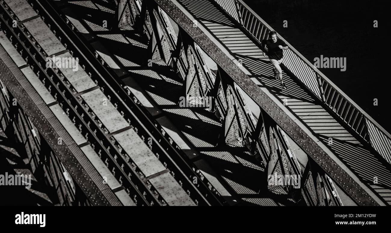 Man bridge hi-res stock photography and images - Alamy