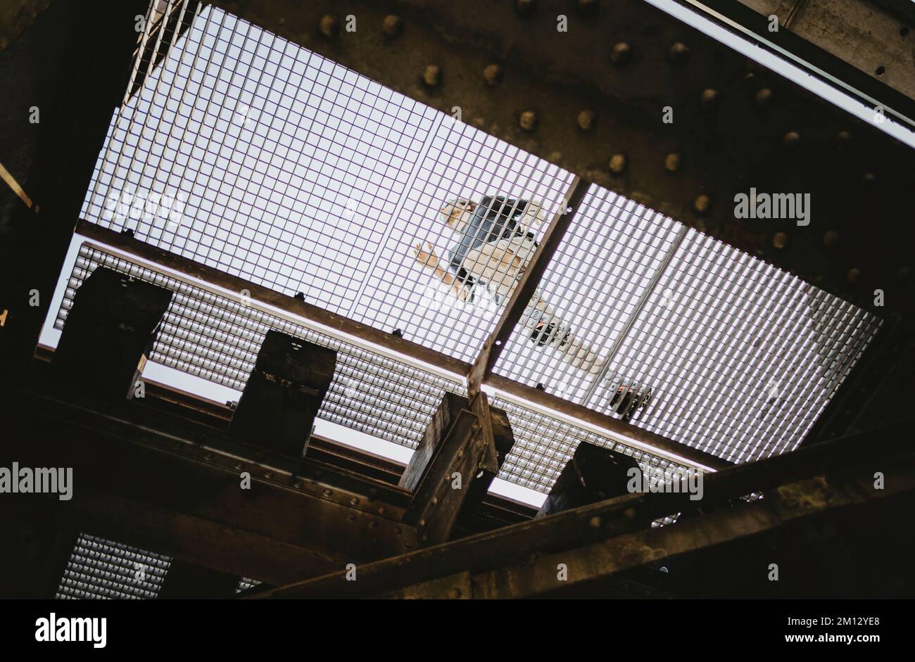 From below man hi-res stock photography and images - Alamy