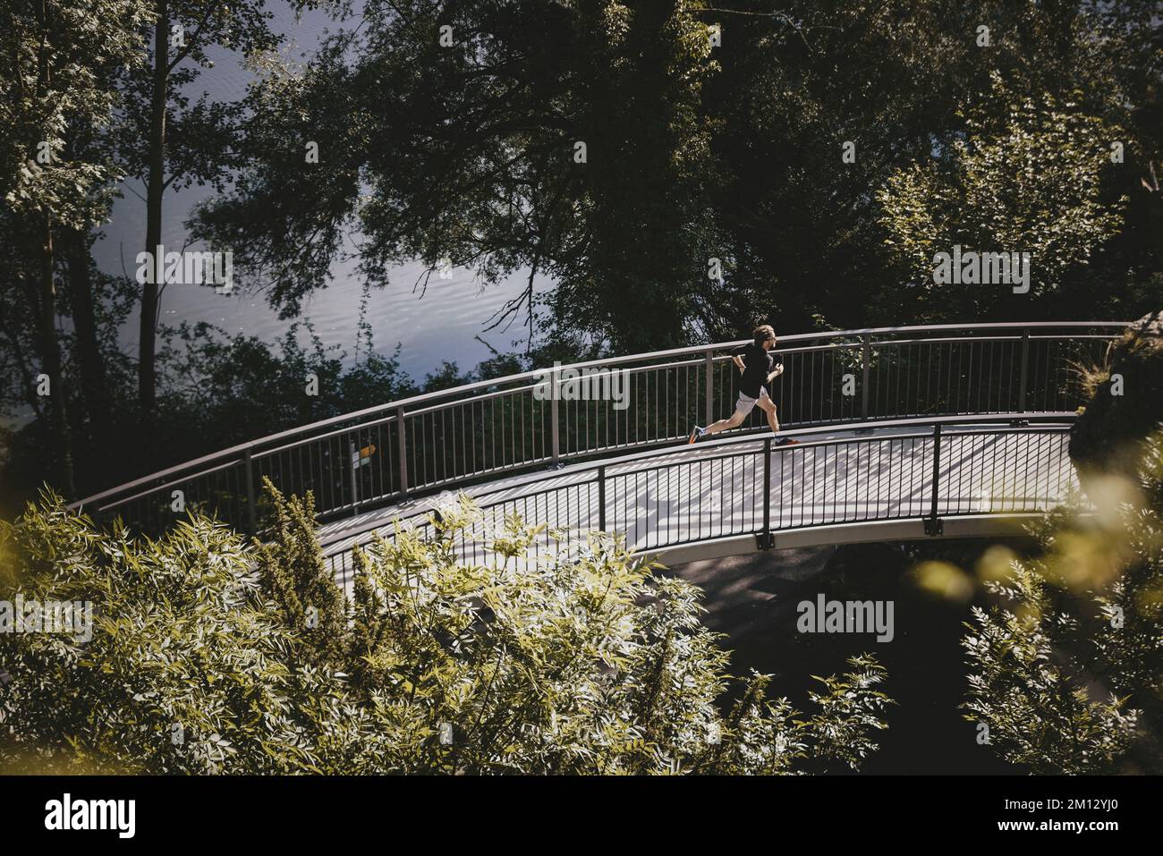 Jogging way hi-res stock photography and images - Alamy