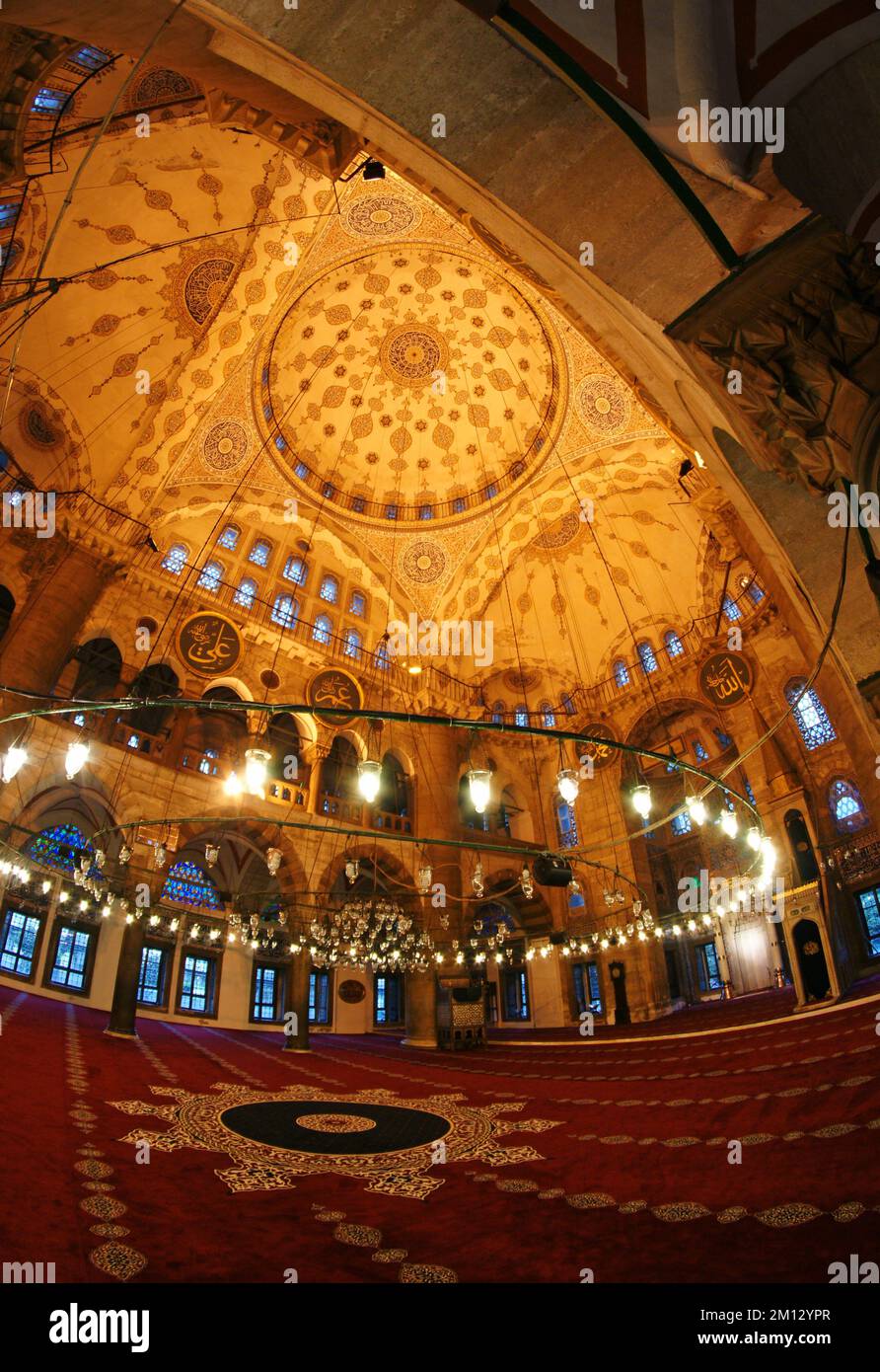 Located in Istanbul, Turkey, Kilic Ali Pasha Mosque was built in the ...