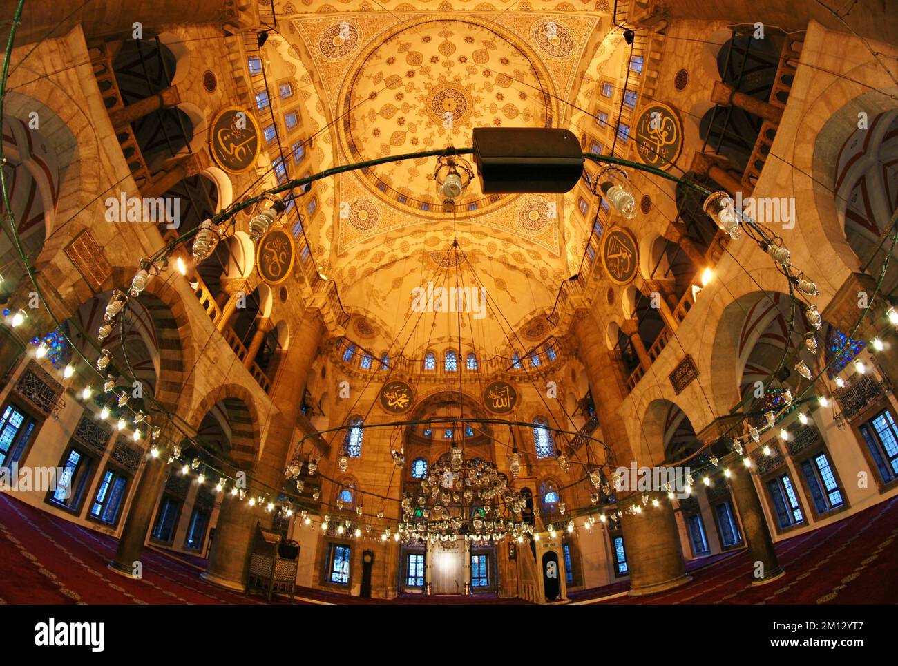 Located in Istanbul, Turkey, Kilic Ali Pasha Mosque was built in the ...