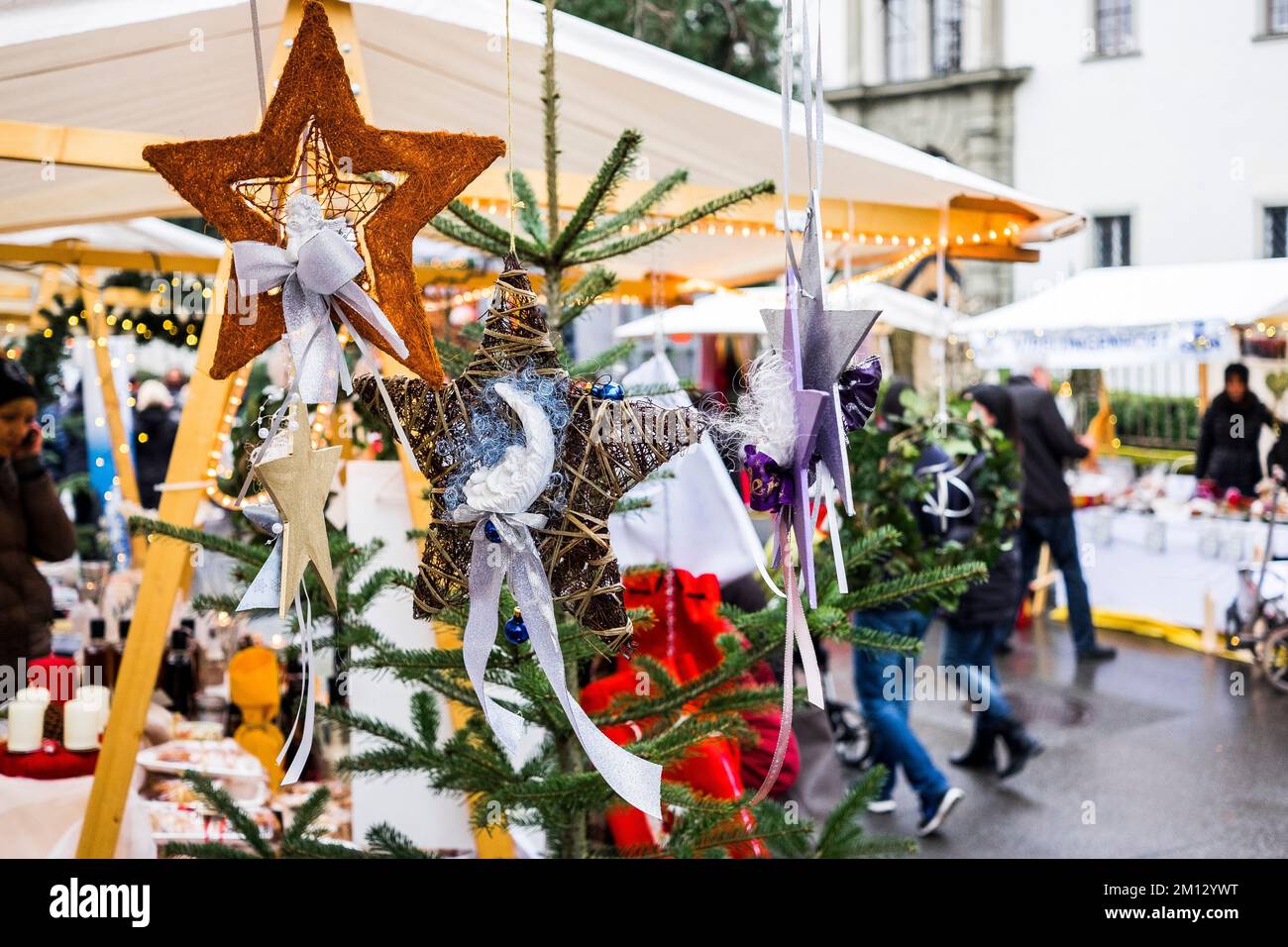 Christmas Market in Hohenems, Vorarlberg, Austria Stock Photo - Alamy