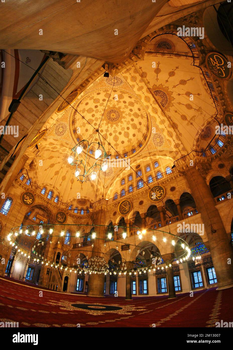 Located in Istanbul, Turkey, Kilic Ali Pasha Mosque was built in the ...