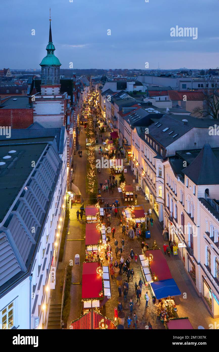 North Germany, Mecklenburg-Western Pomerania, Schwerin, Christmas ...