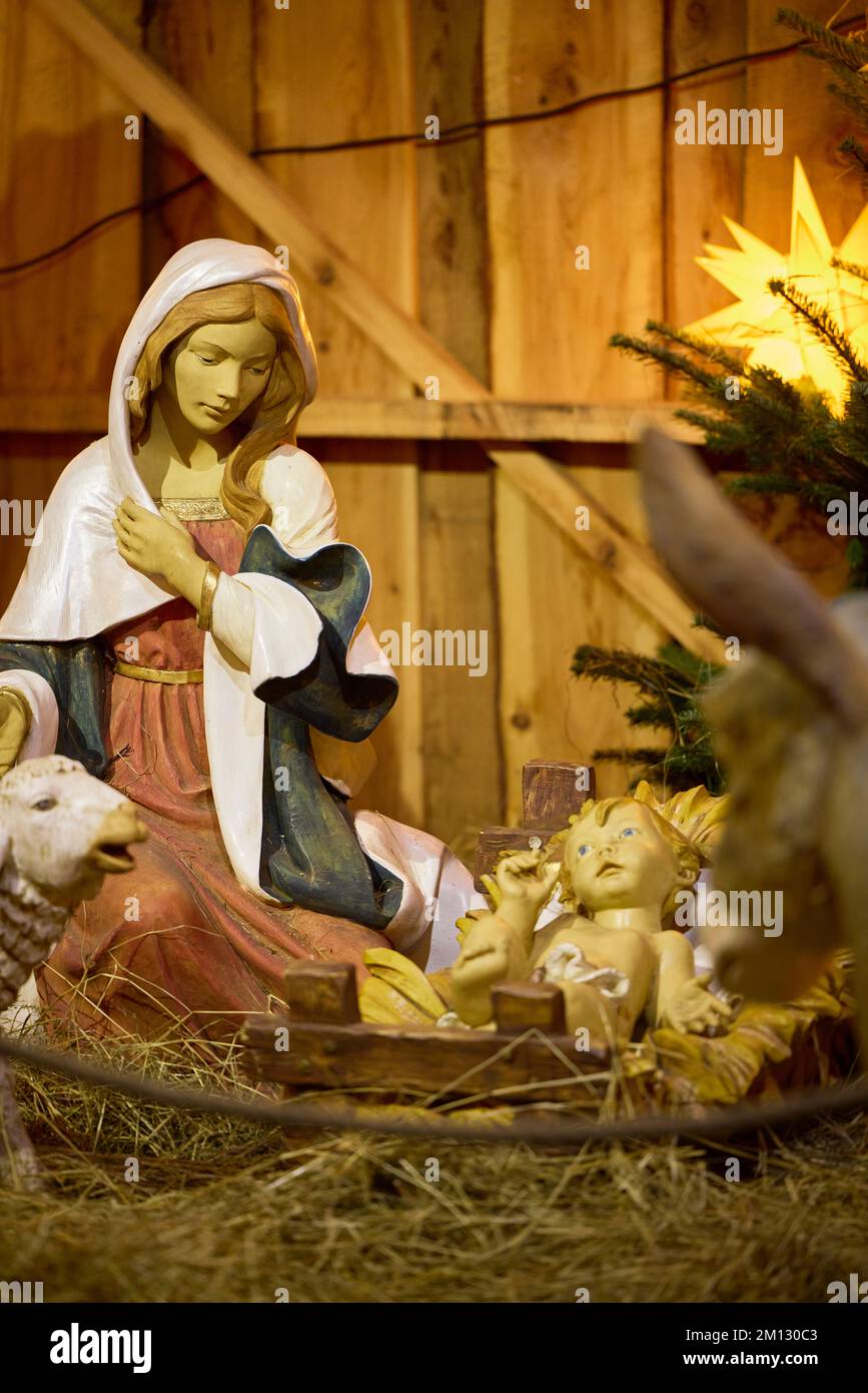 North Germany, Mecklenburg-Western Pomerania, Schwerin, Christmas ...