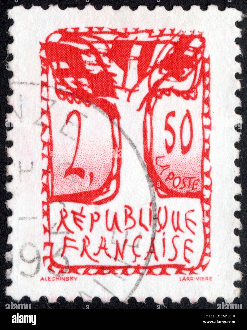 Timbre oblitere hi-res stock photography and images - Alamy