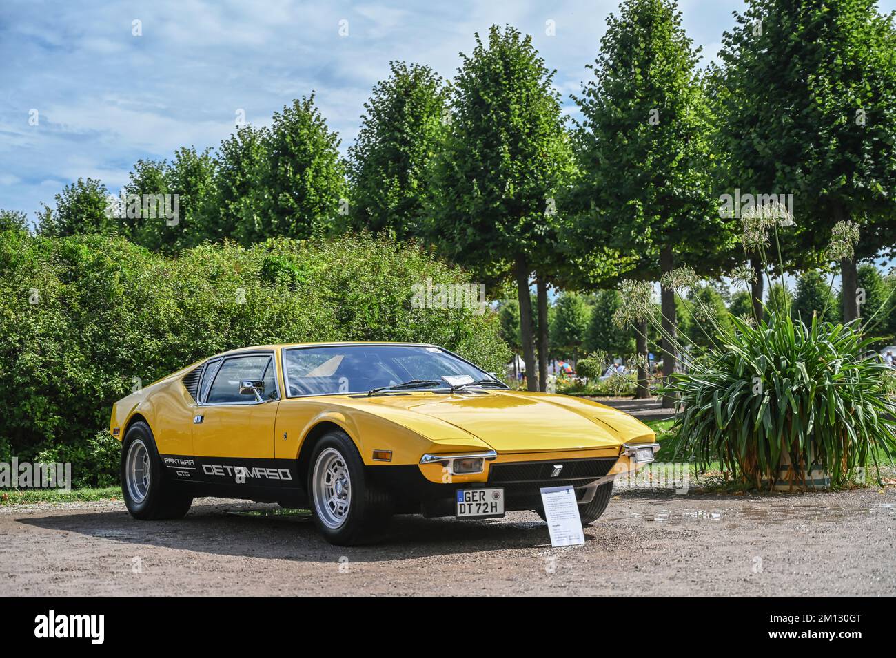 Year of construction 1972 de tomaso pantera gts hi-res stock ...