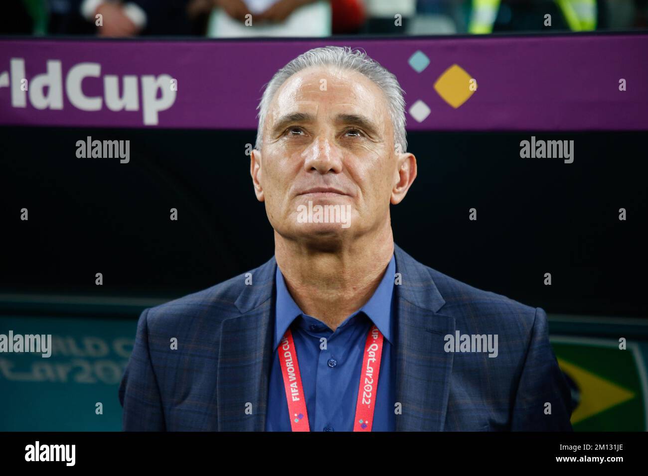 Doha, Qatar. 09th Dec, 2022. Tite Brazil Coach during a match against ...