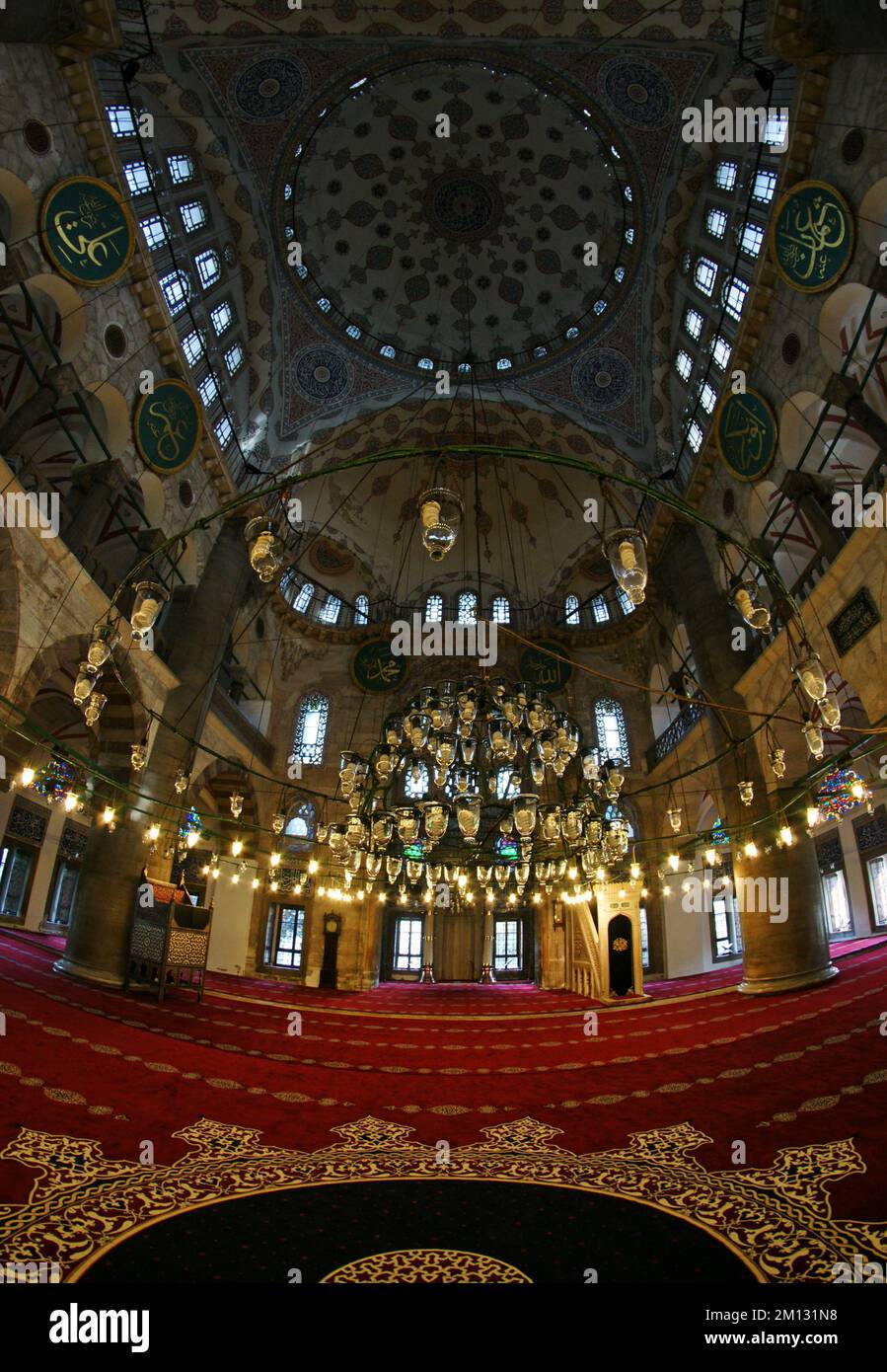Located in Istanbul, Turkey, Kılic Ali Pasha Mosque was built in the ...