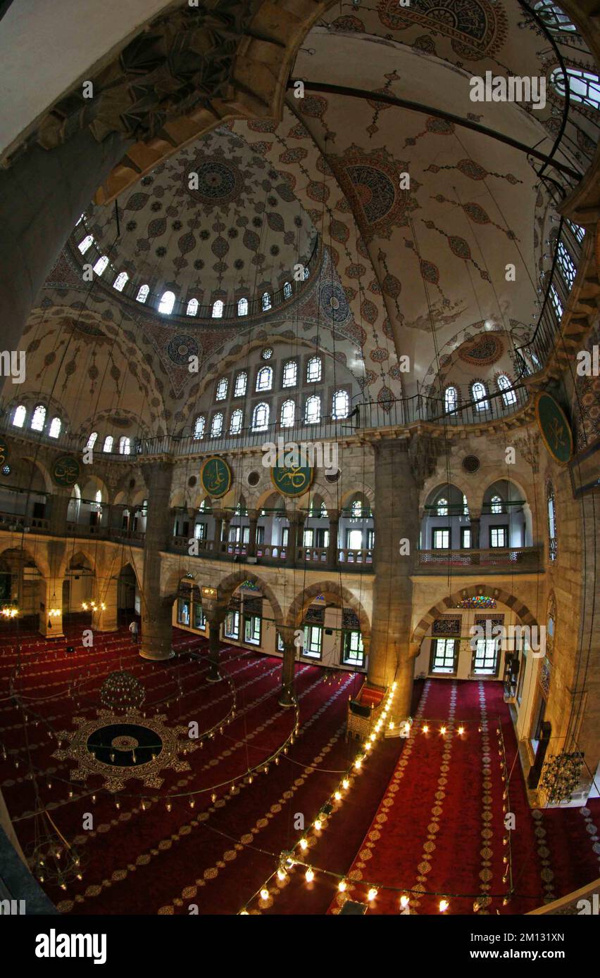 Located in Istanbul, Turkey, Kılic Ali Pasha Mosque was built in the ...