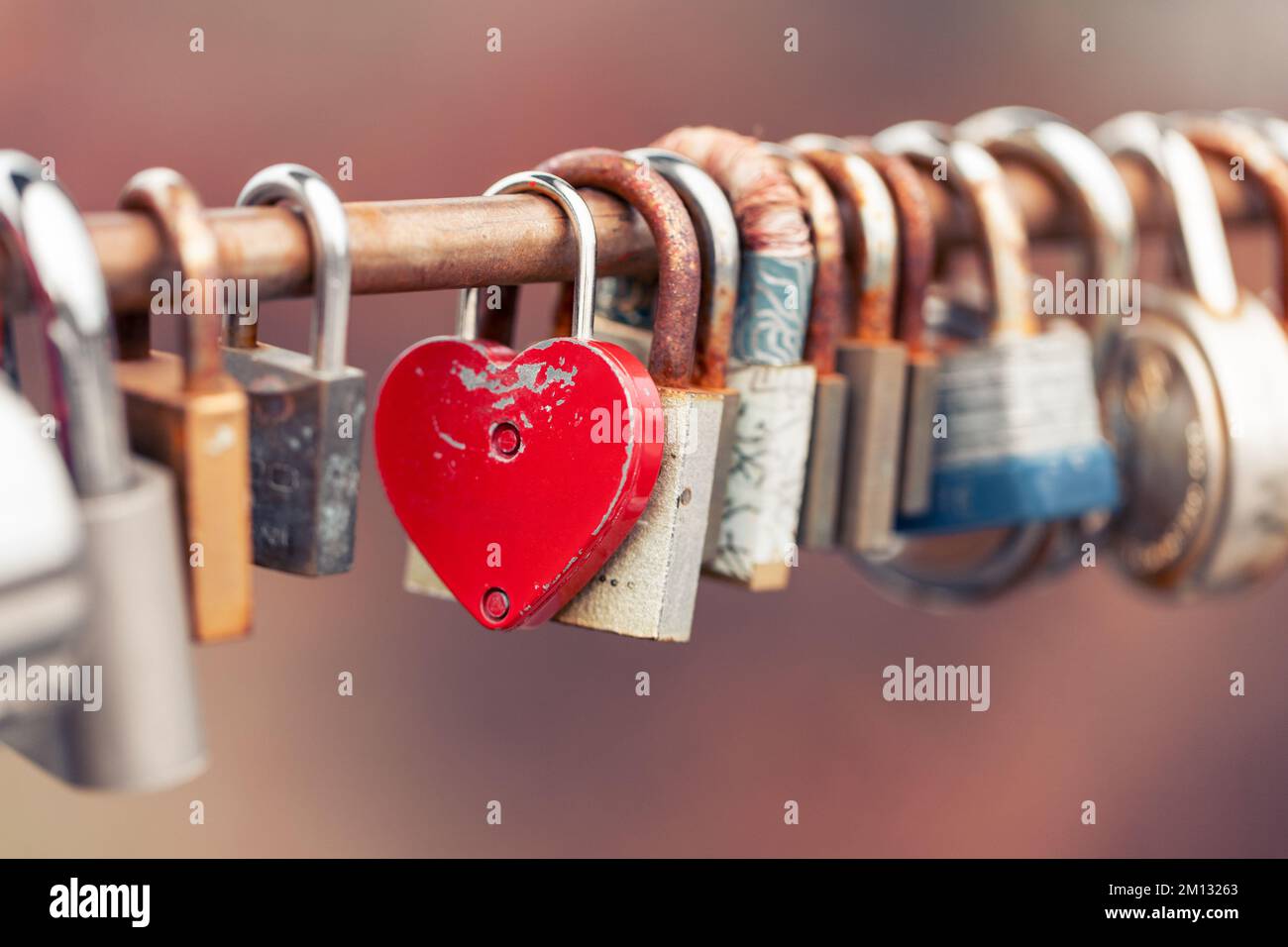 Locks hanging hi-res stock photography and images - Alamy